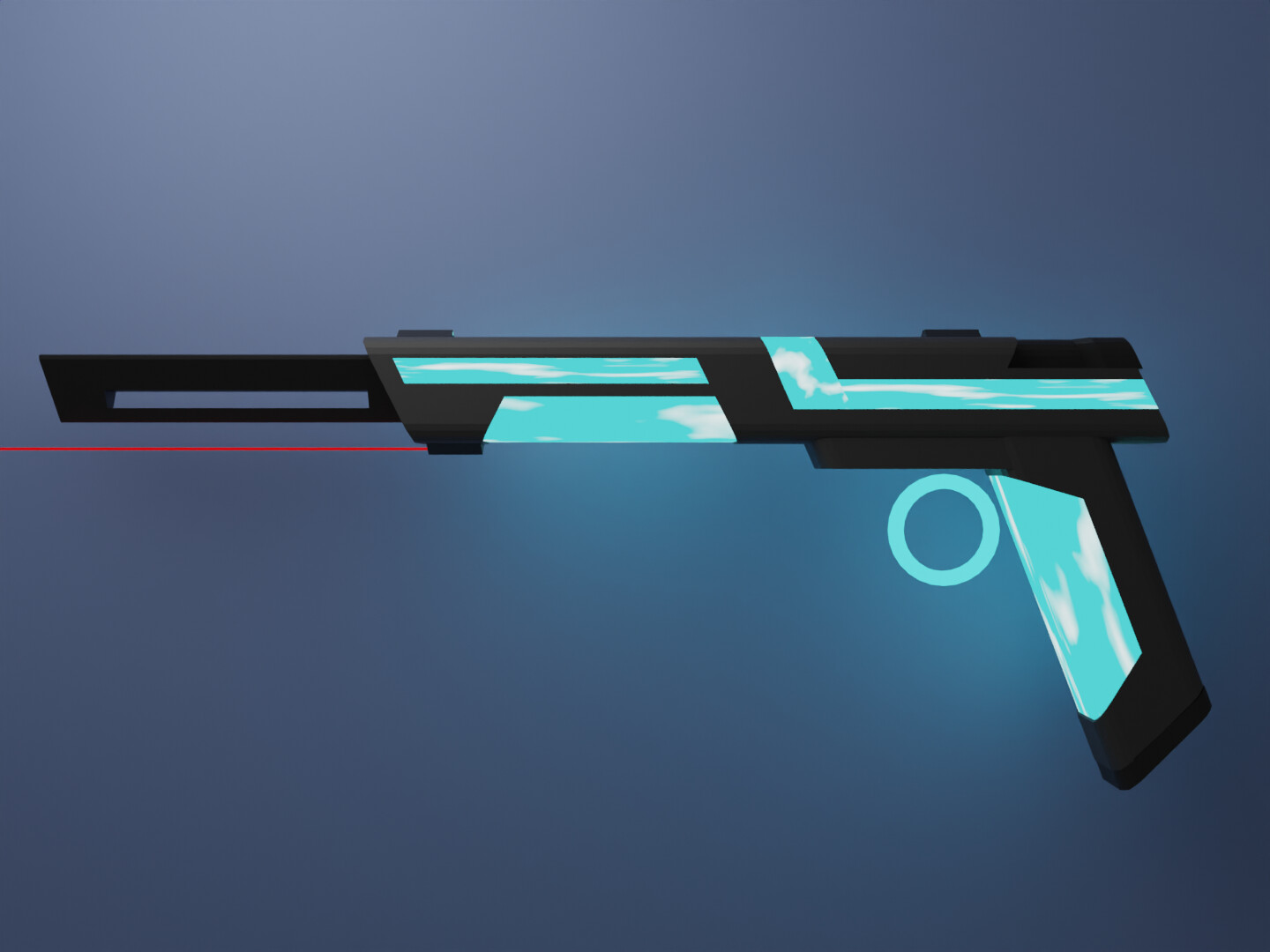 ArtStation - Sci-fi version of Ruger Mk. IV