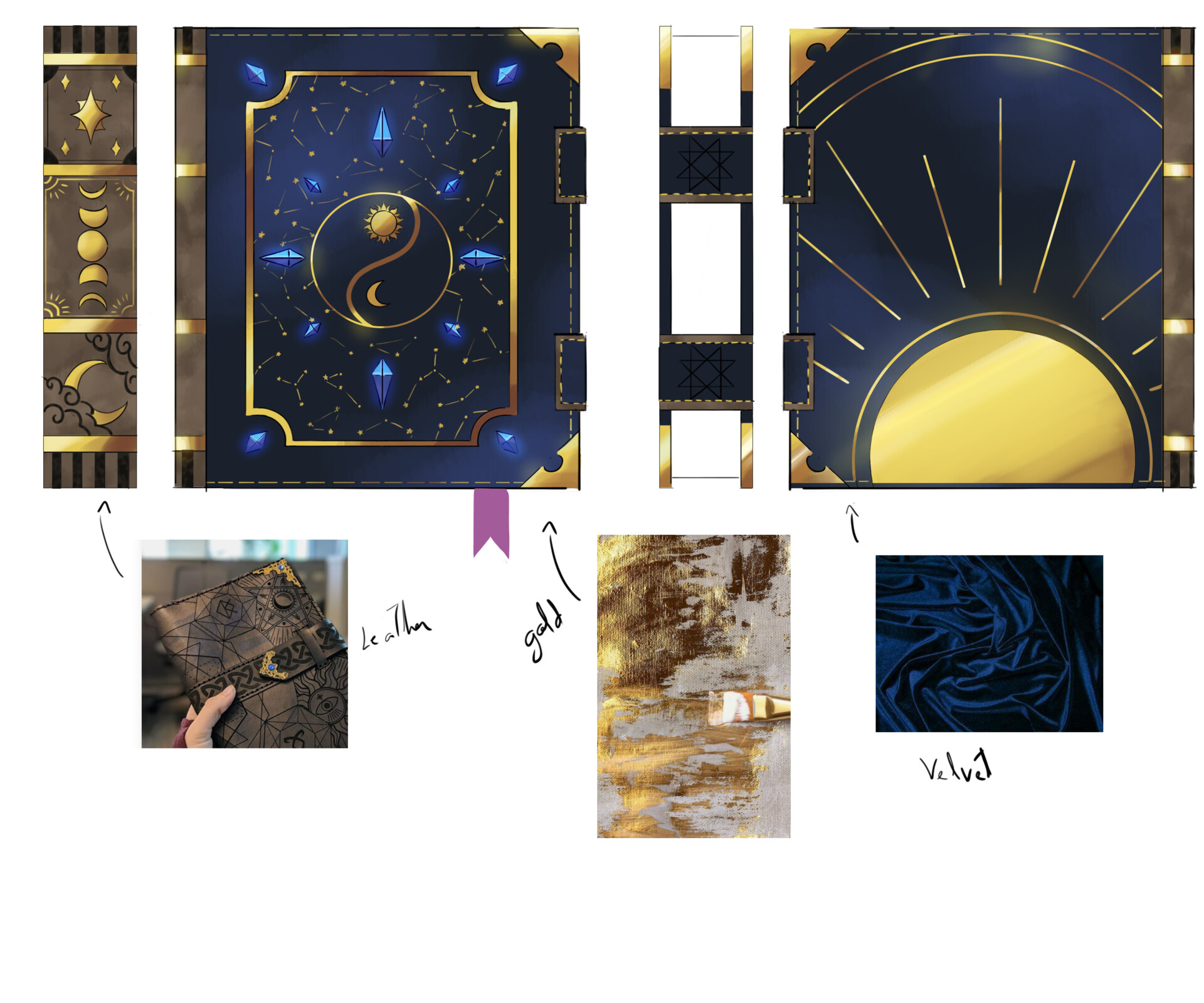 ArtStation - Spell book: Last Light