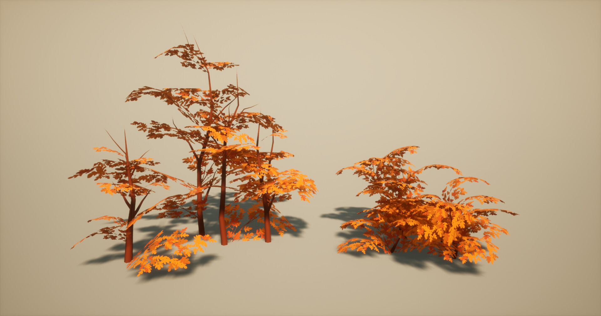 ArtStation - Stylized Bushes