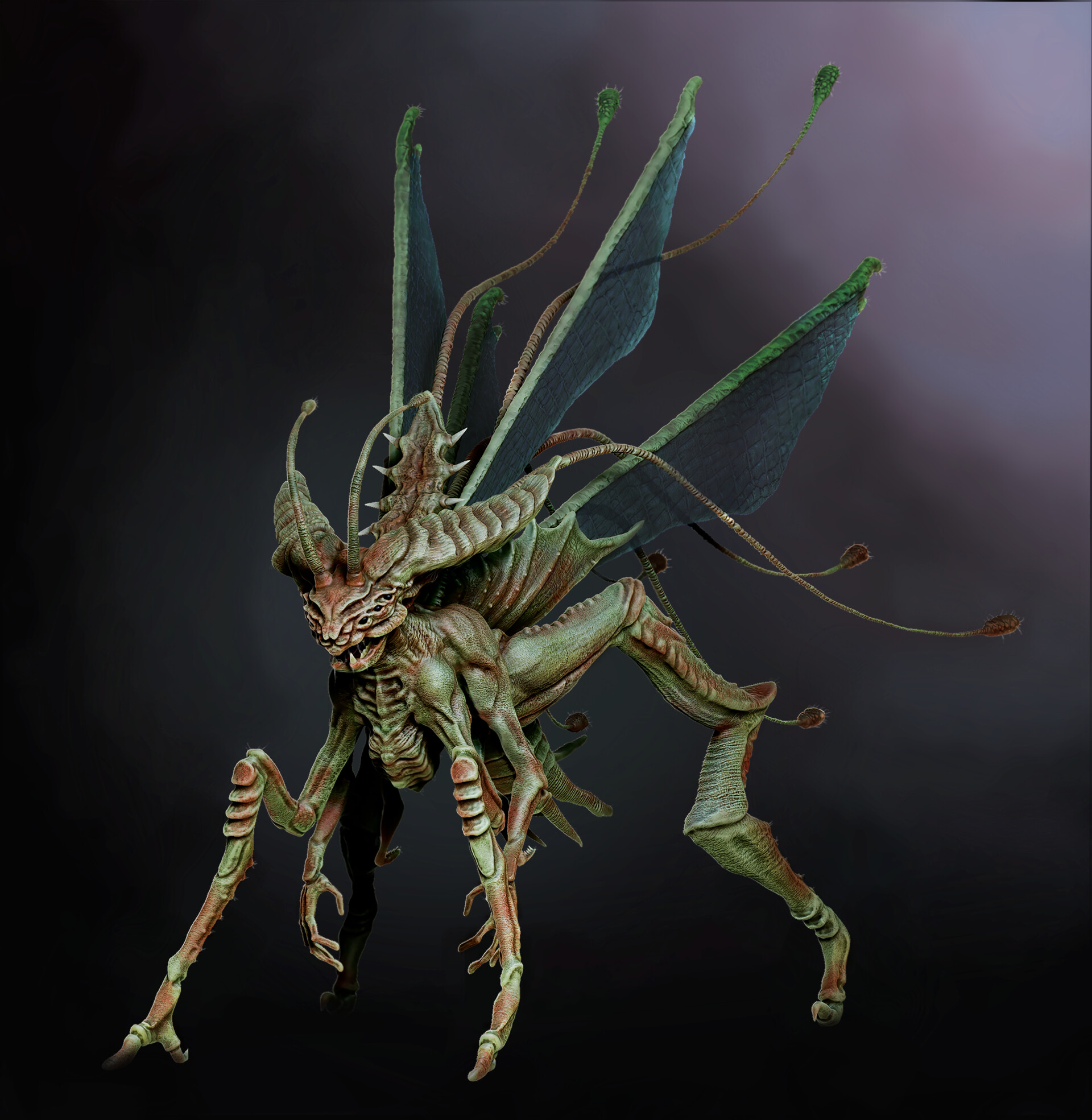 ArtStation - Insect Monster creature