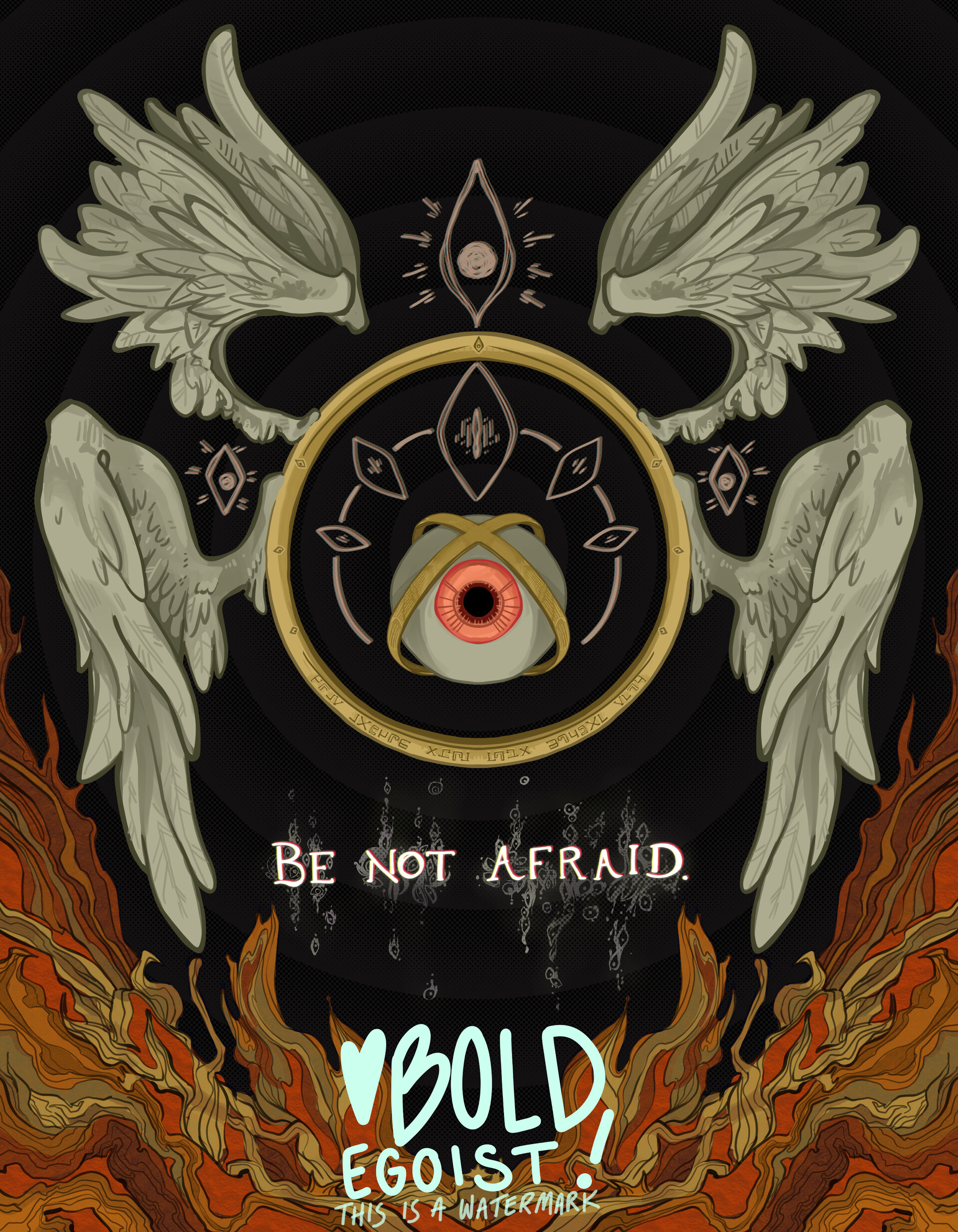 ArtStation - Biblical Angel Print!