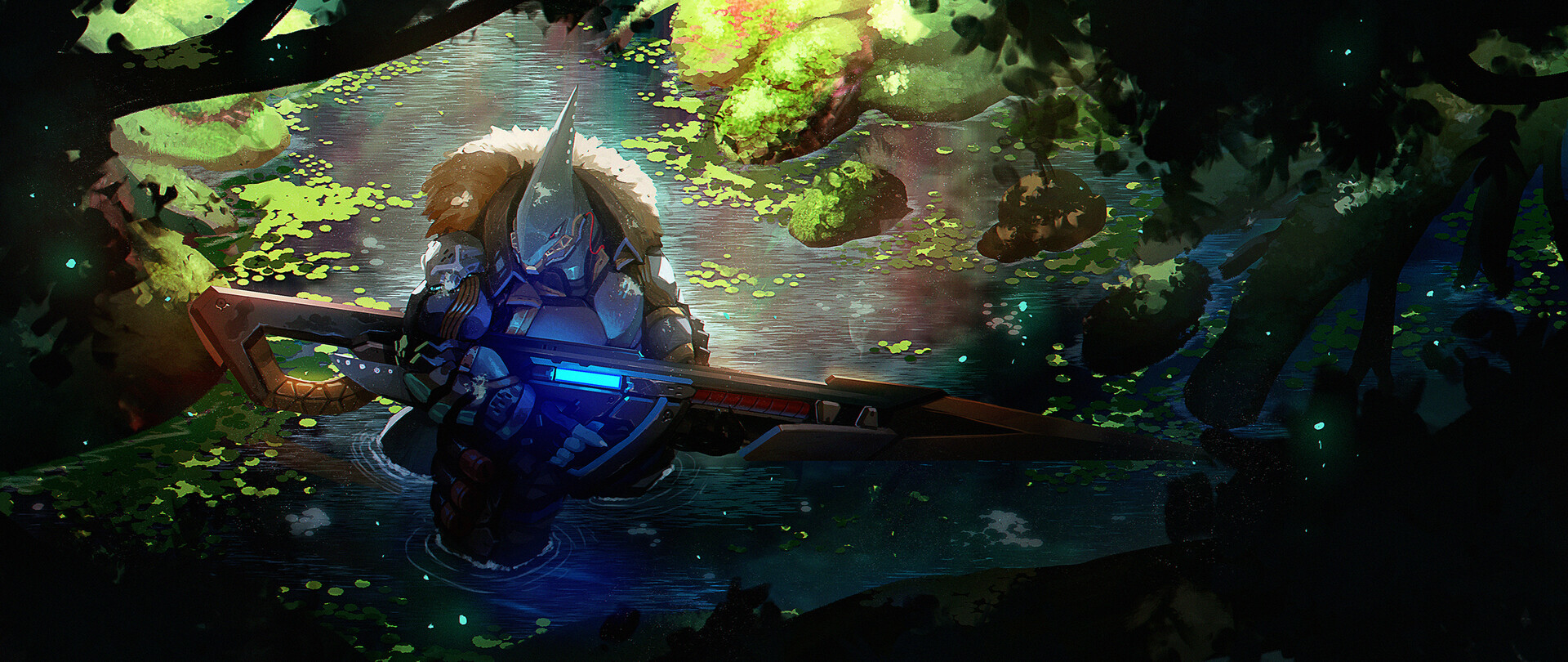 ArtStation - Swamp Patrol.