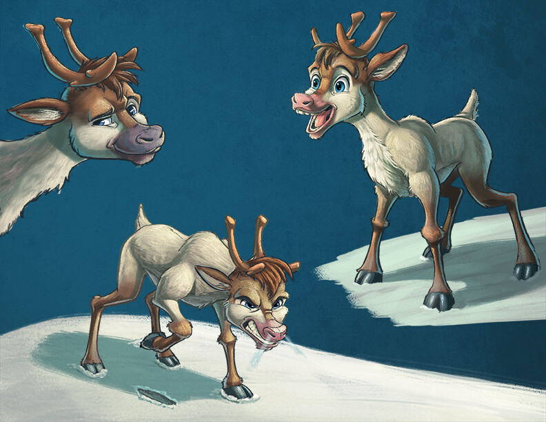 ArtStation - Reindeer Design