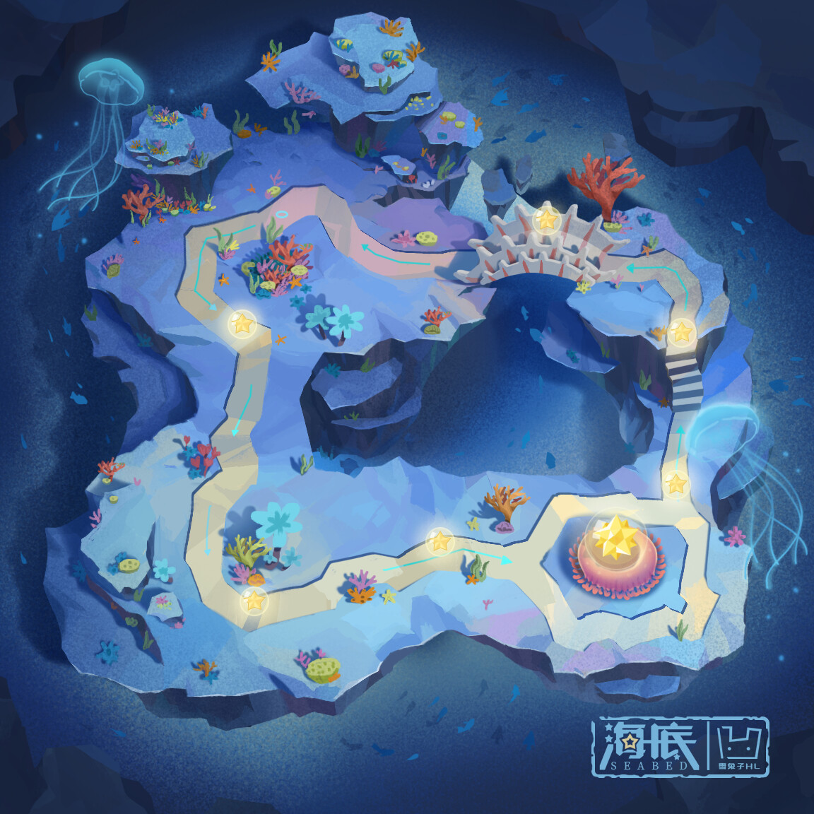 ArtStation - seabed