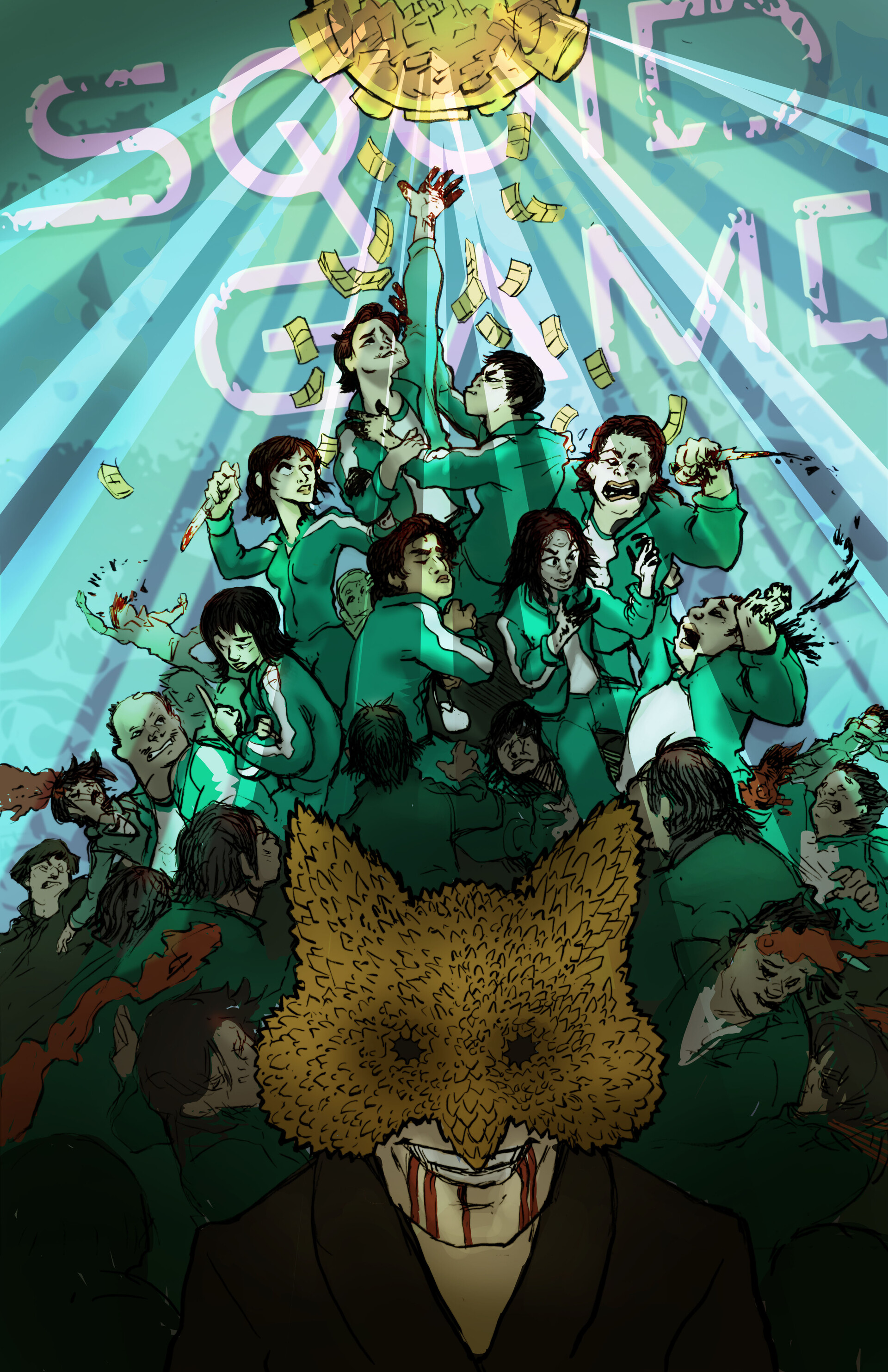 Timothy Lamb - Gganbu Games - Squid Game - Fan Poster