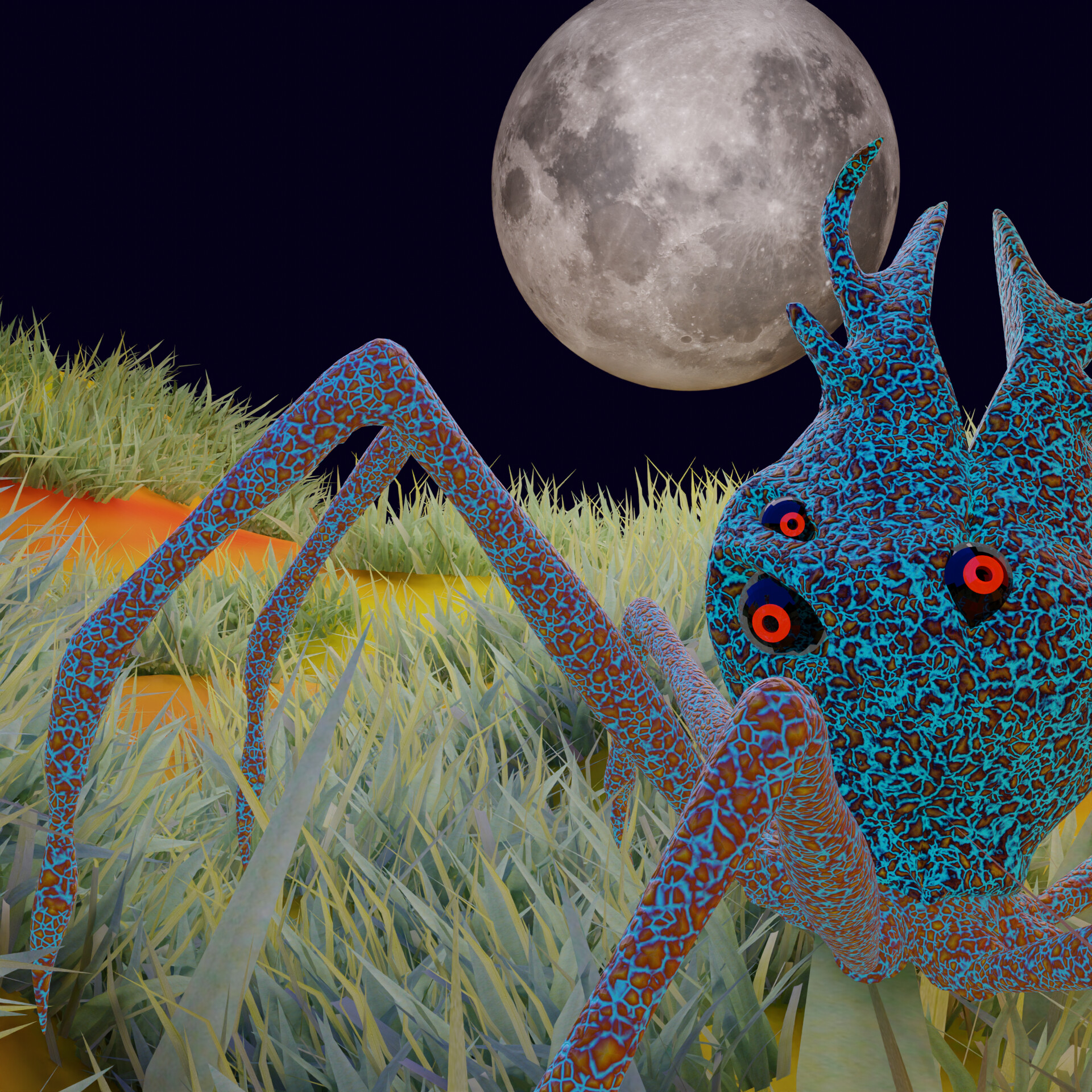 ArtStation - Alien Spider