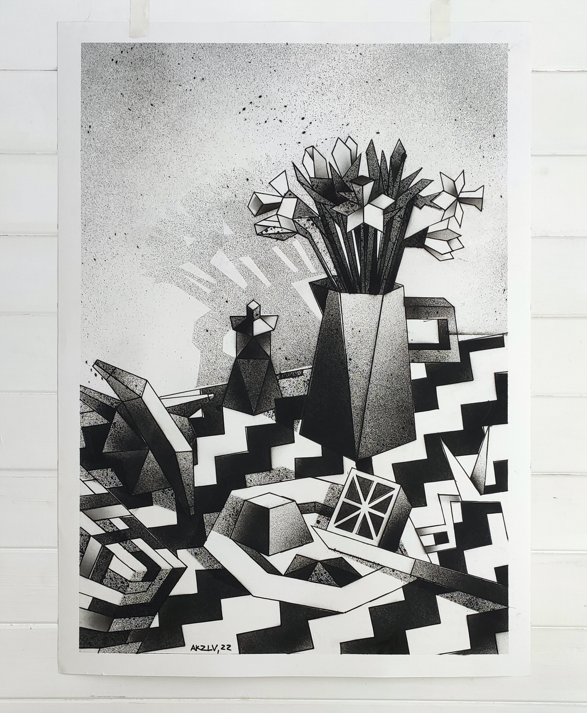 ArtStation - N378 | Drawing on A1 paper (594×841mm)