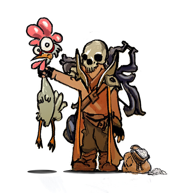 ArtStation - Tibia fun art