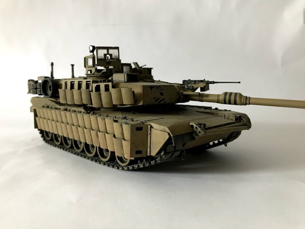 ArtStation - M1A1 Abrams Tank 1:35 Scale Model