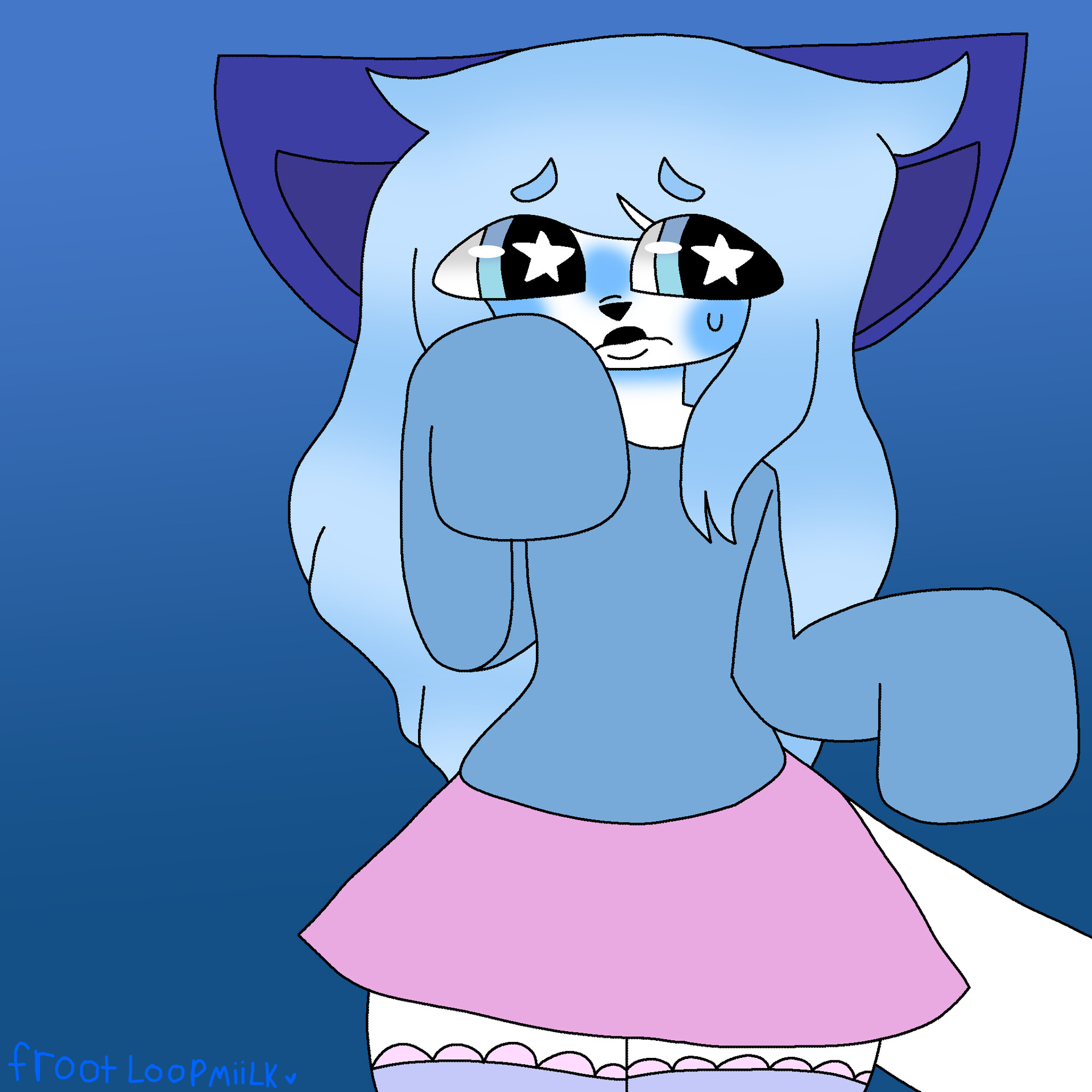 ArtStation - nebula the femboy cat