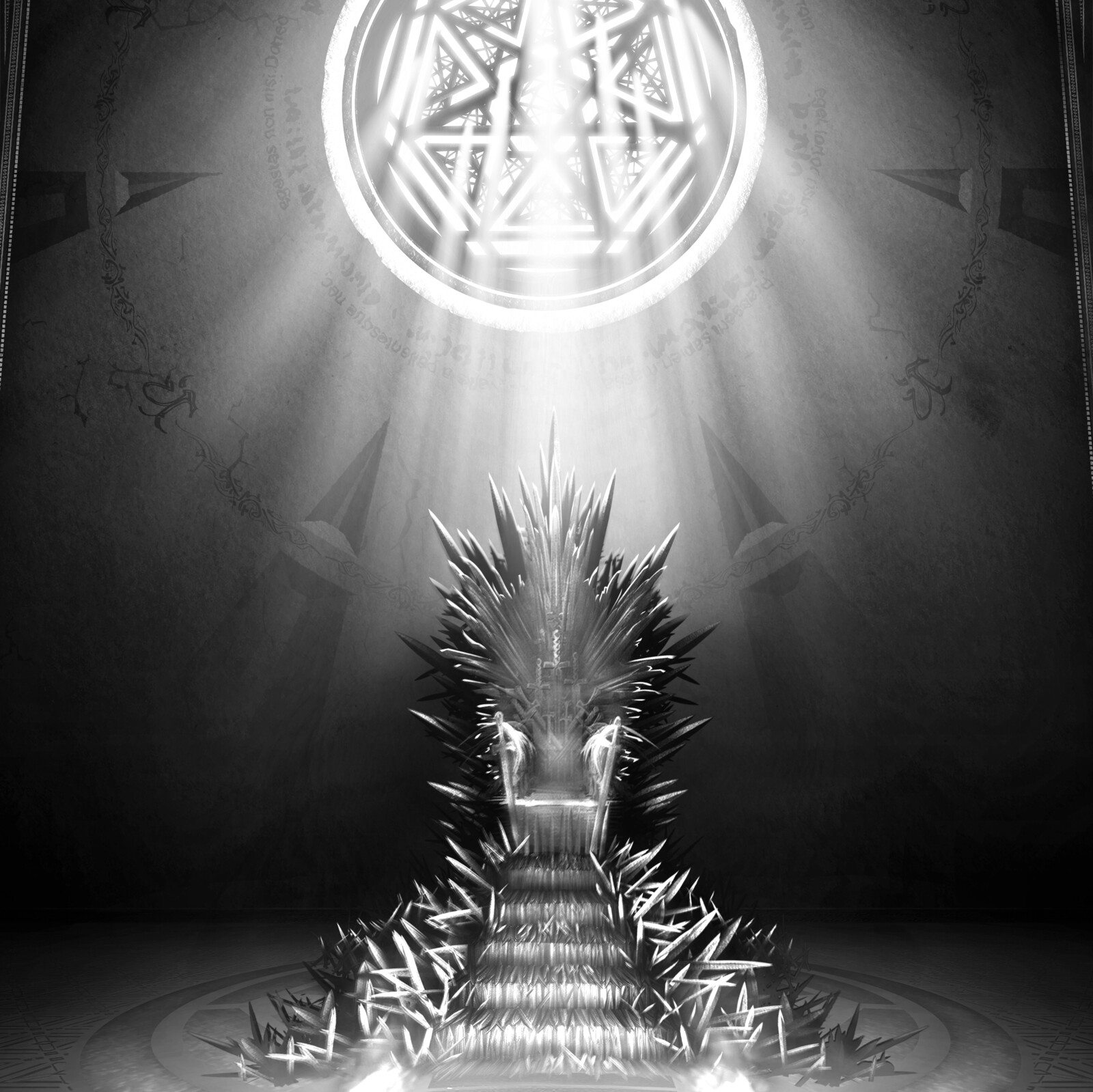 Mo-Azim Ismail (Mohammad Abd El-Azeem Ismail) - Edits to my Iron Throne artwork