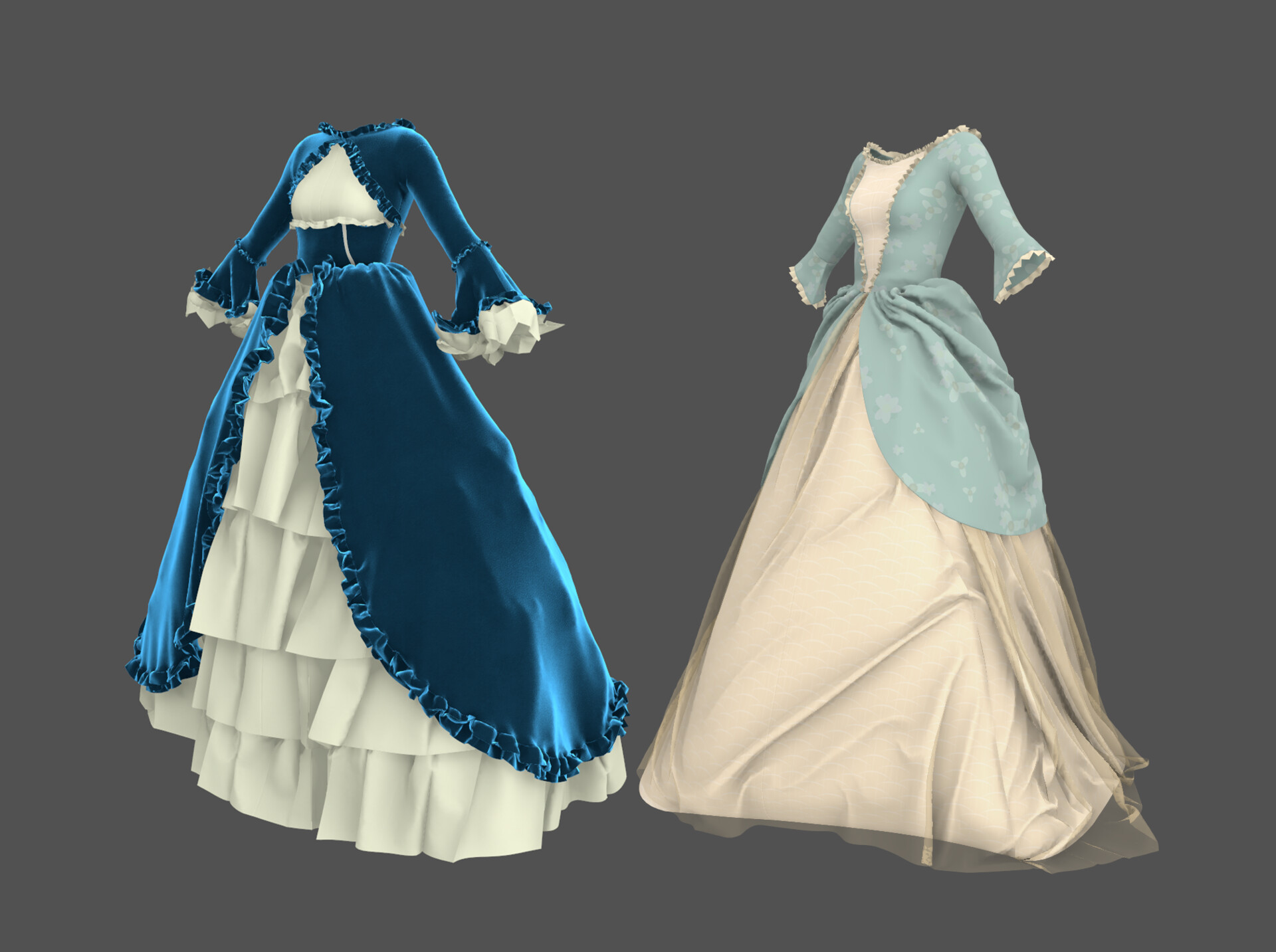 ArtStation - Ball Gowns