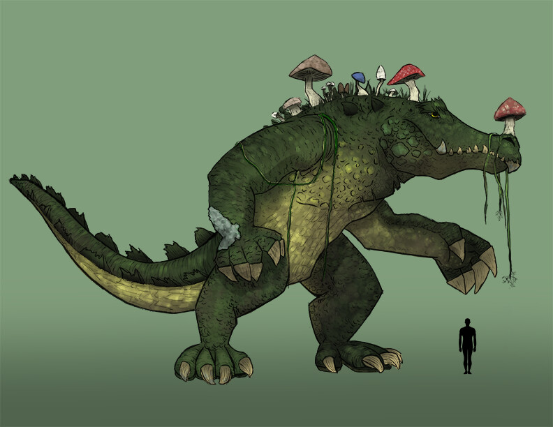 ArtStation - Swamp Boss Concept Art