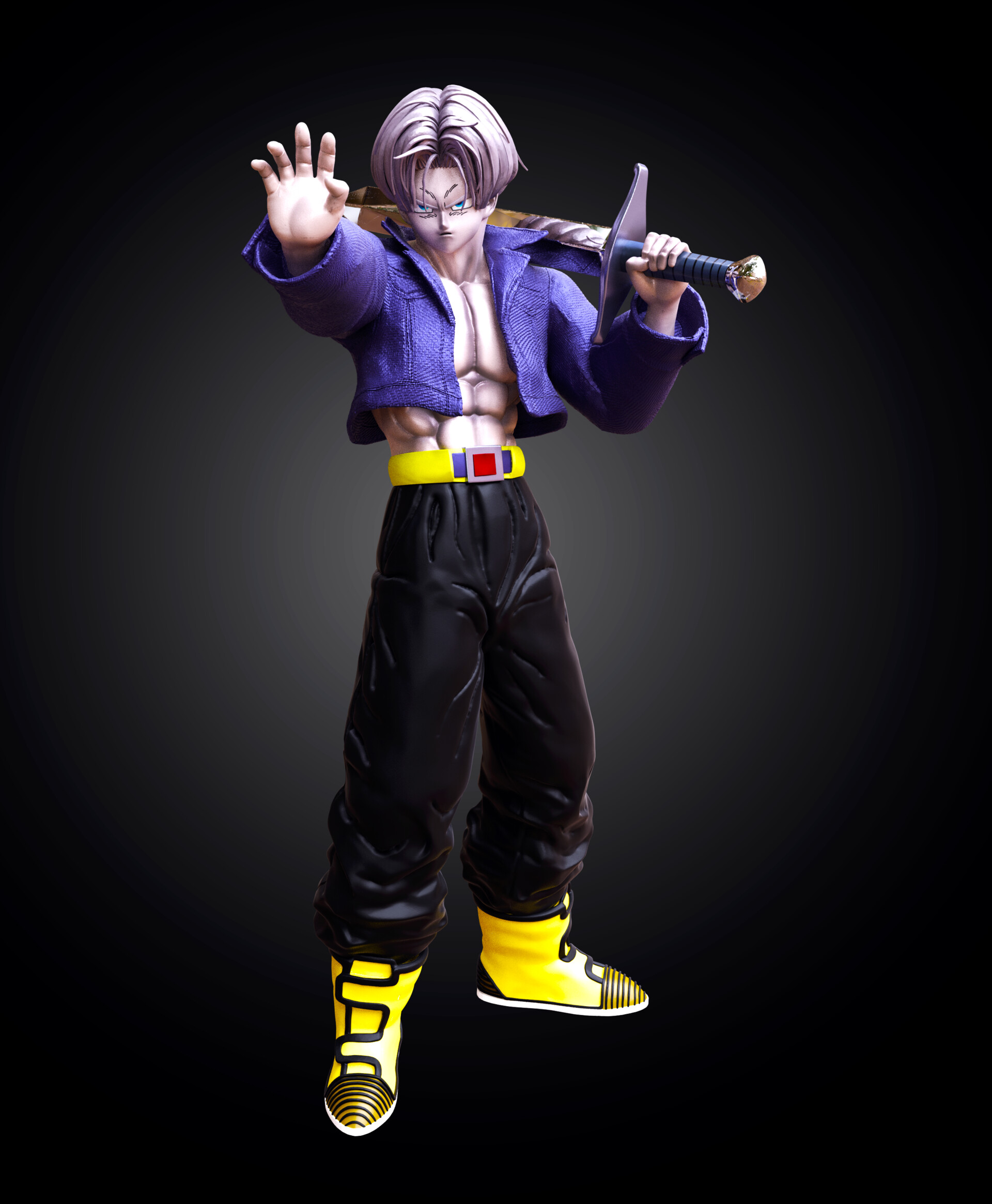 ArtStation - TRUNKS DEL FUTURO
