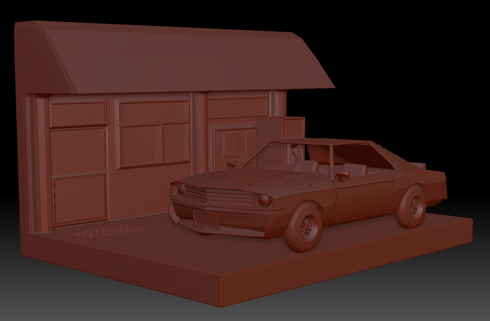 ArtStation - Muscle Car