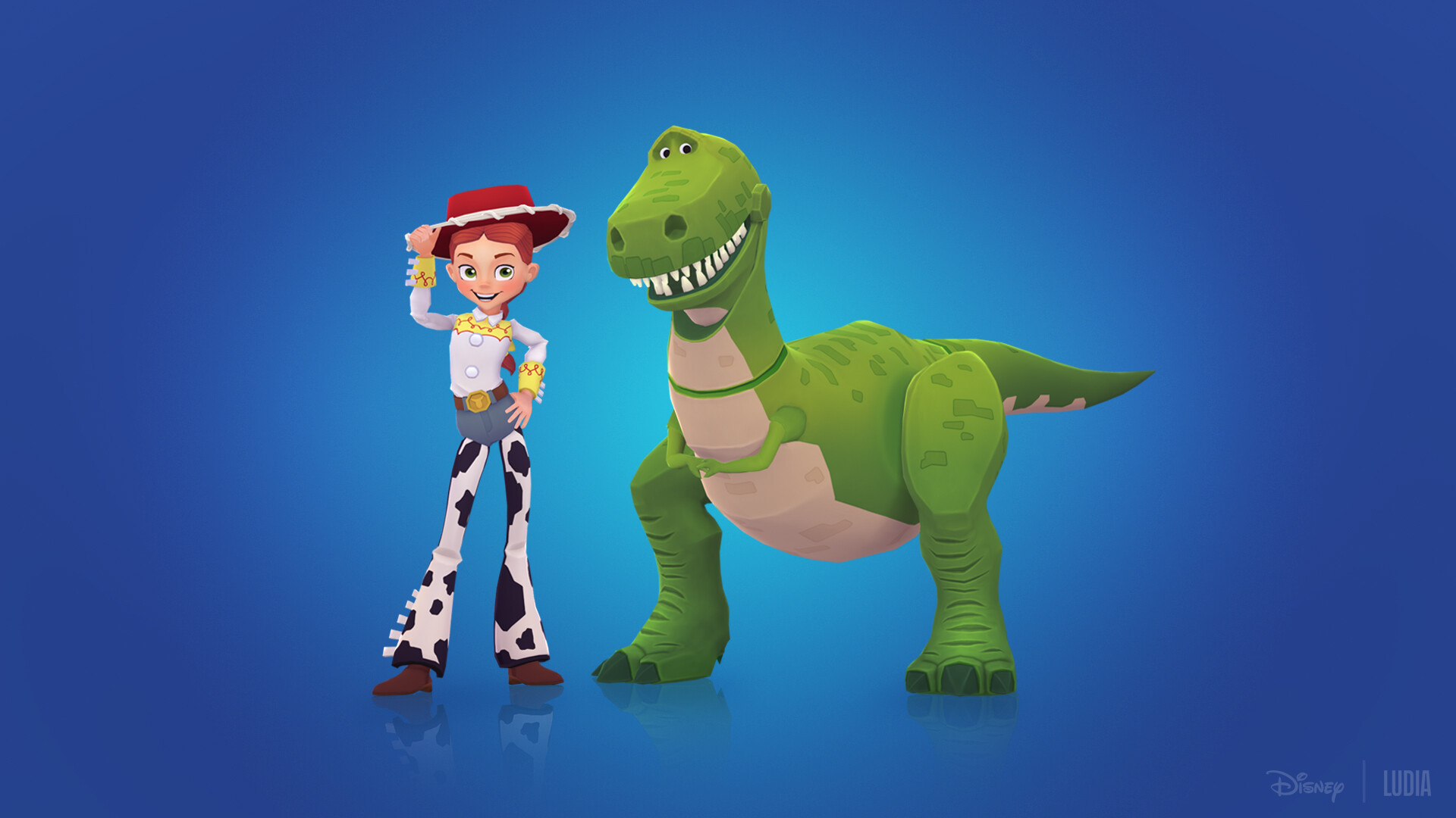 ArtStation - Jessie & Rex | Disney Wonderful World