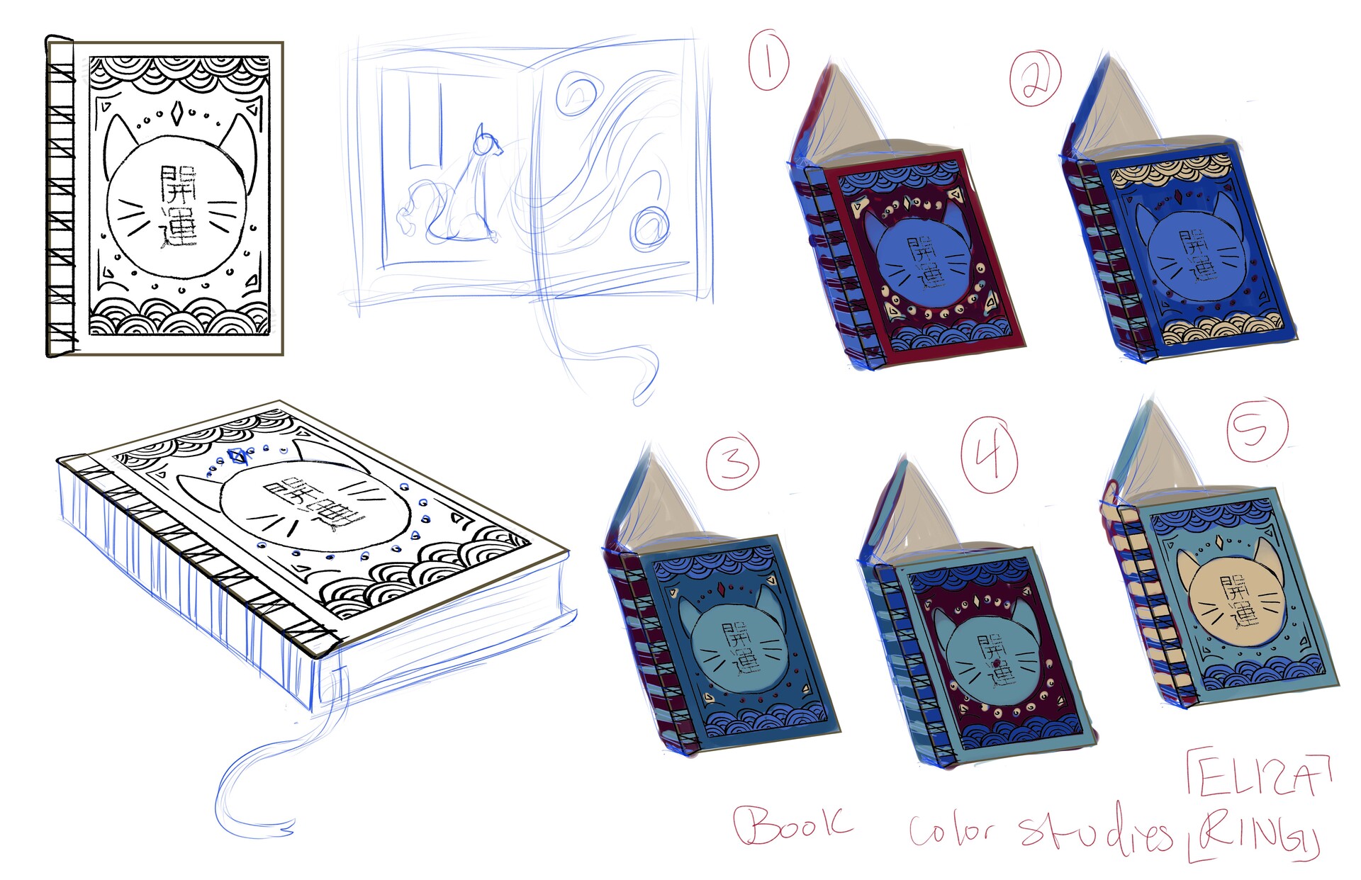 Kaitlyn Ring - Book Prop Design