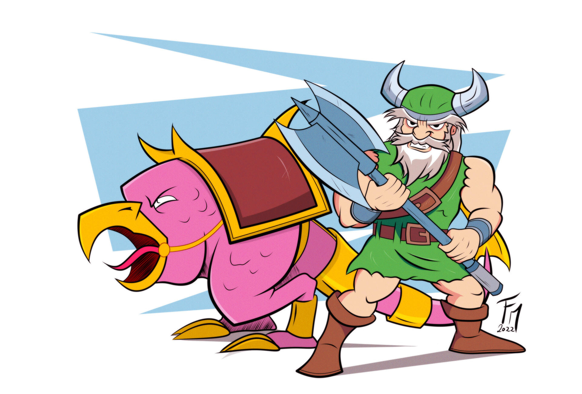 ArtStation - Gilius Thunderhead - fanart