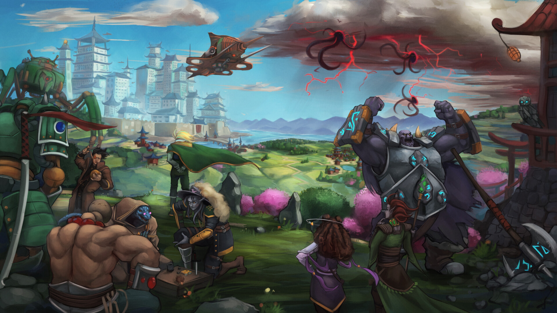 ArtStation - The Jade Knights