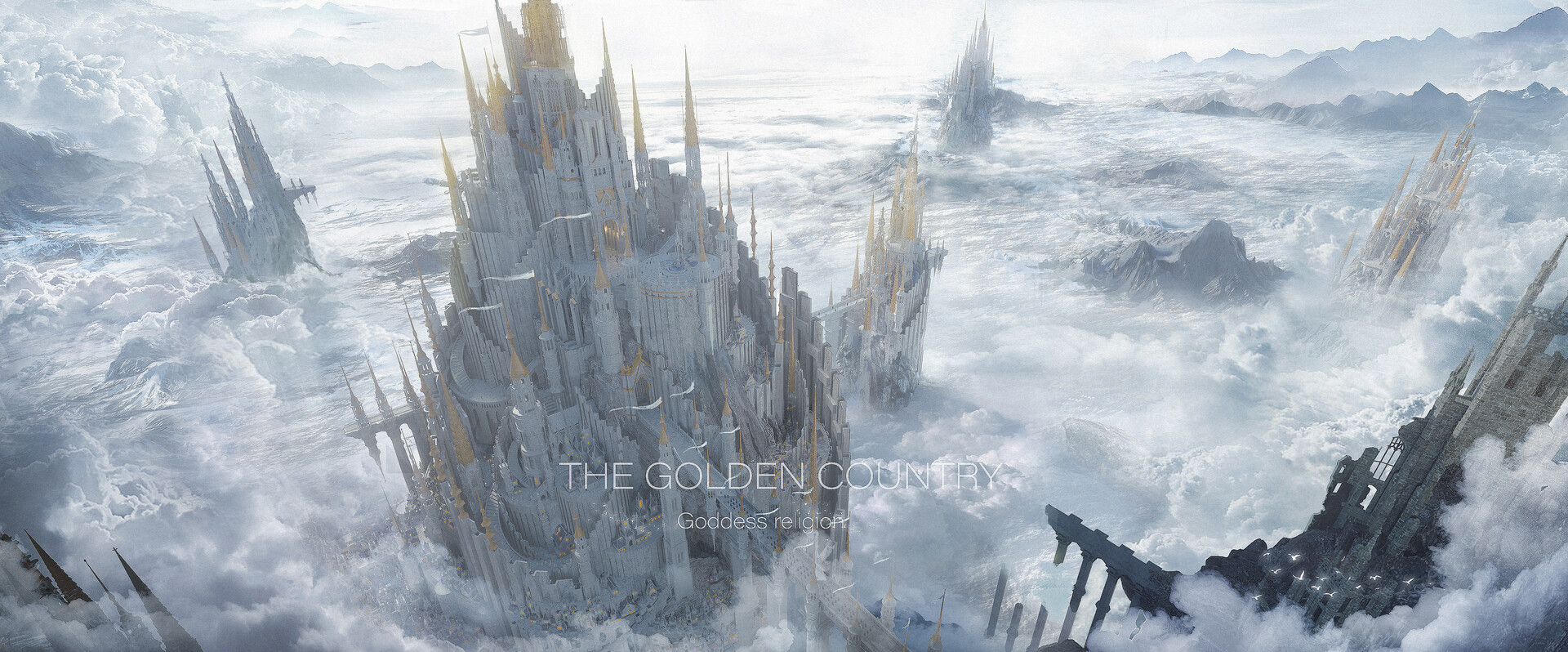 ArtStation - sea of clouds country