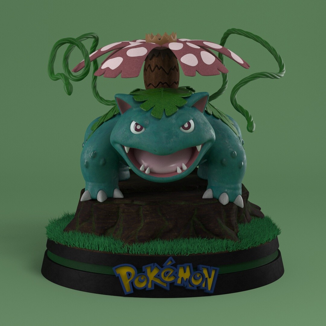 ArtStation - Pokémon Venusaur