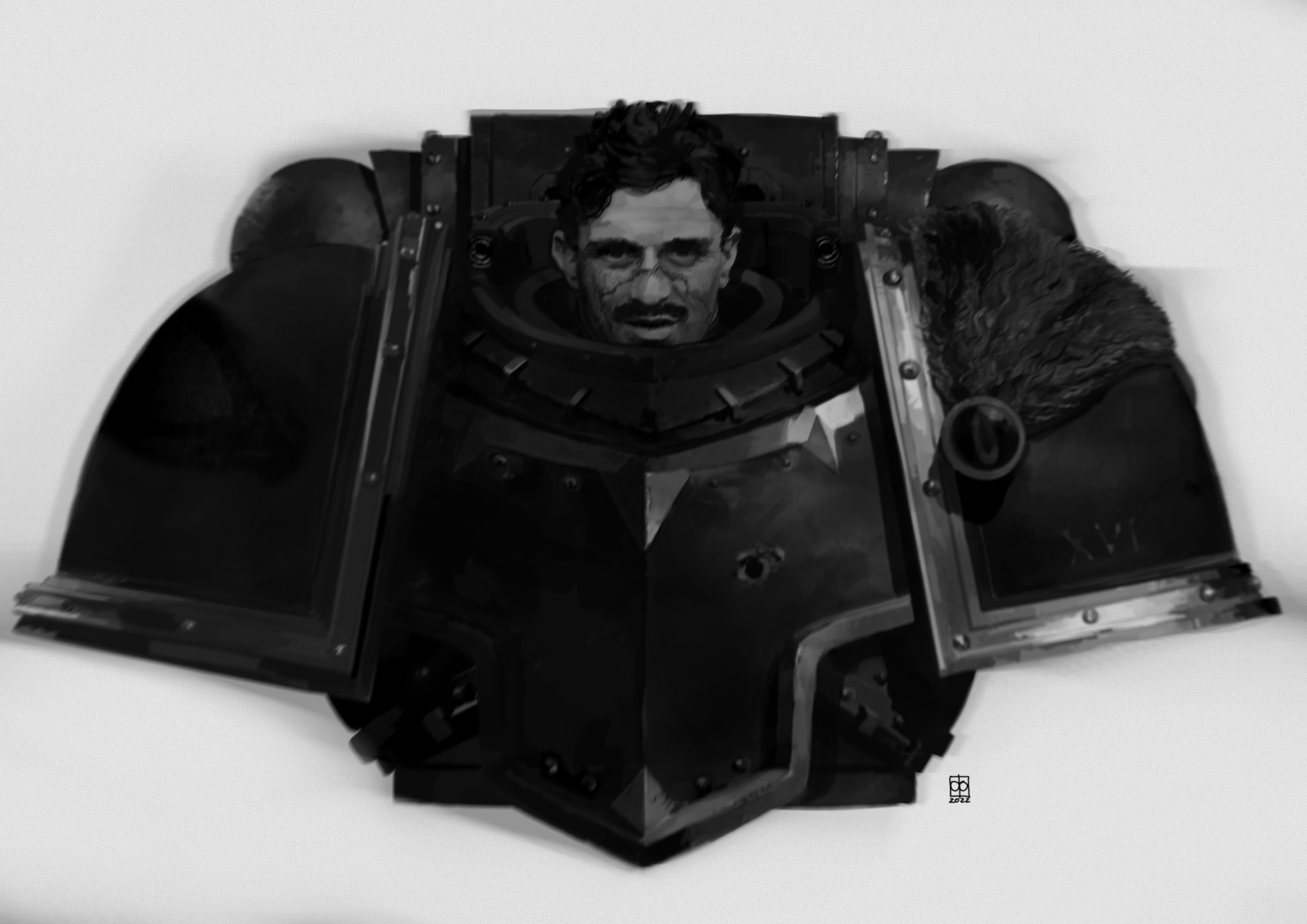 Daniel Irwin - Tarik Torgaddon, Captain of The Sons of Horus II Company