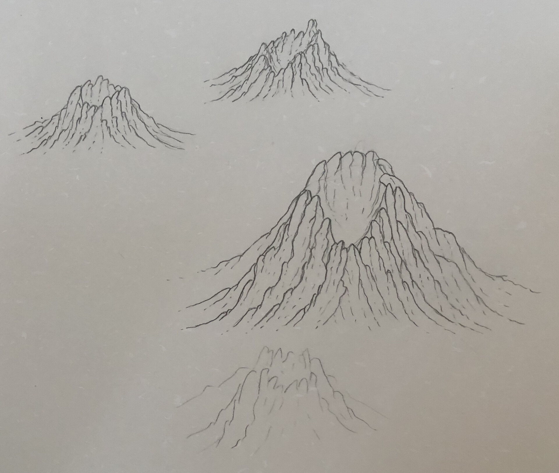 Thomas Rey - Various relief studies