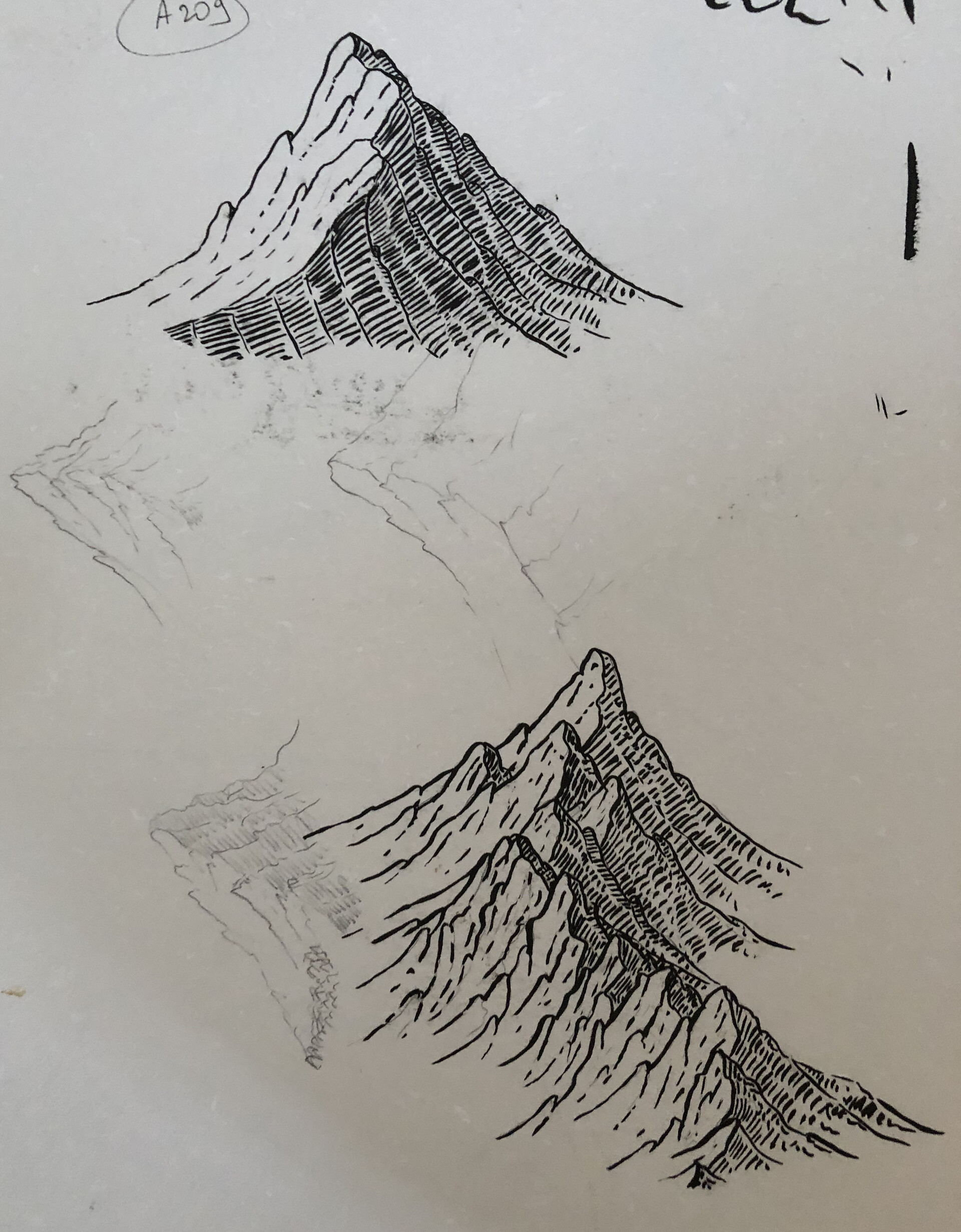 Thomas Rey - Various relief studies