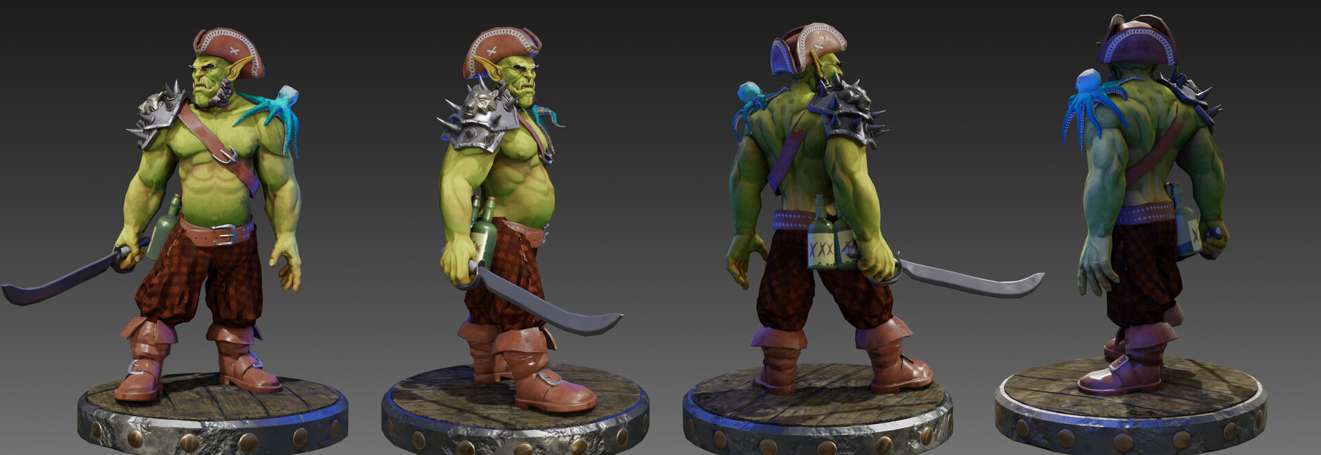 ArtStation - Ork Pirate