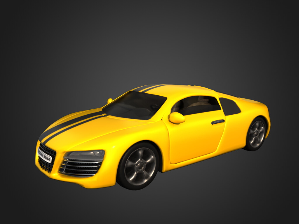 ArtStation - Car 3d modeling