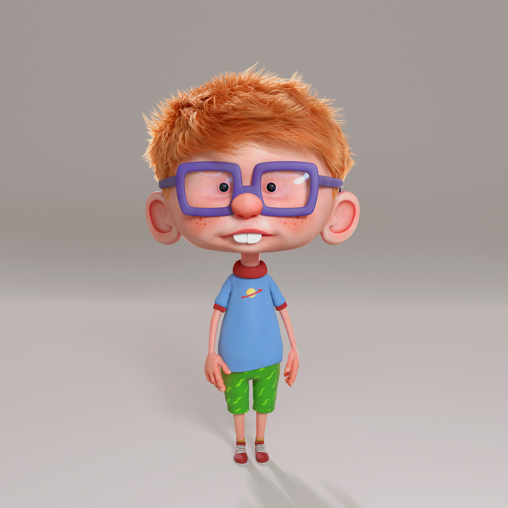 ArtStation - Chuckie Finster - Rugrats