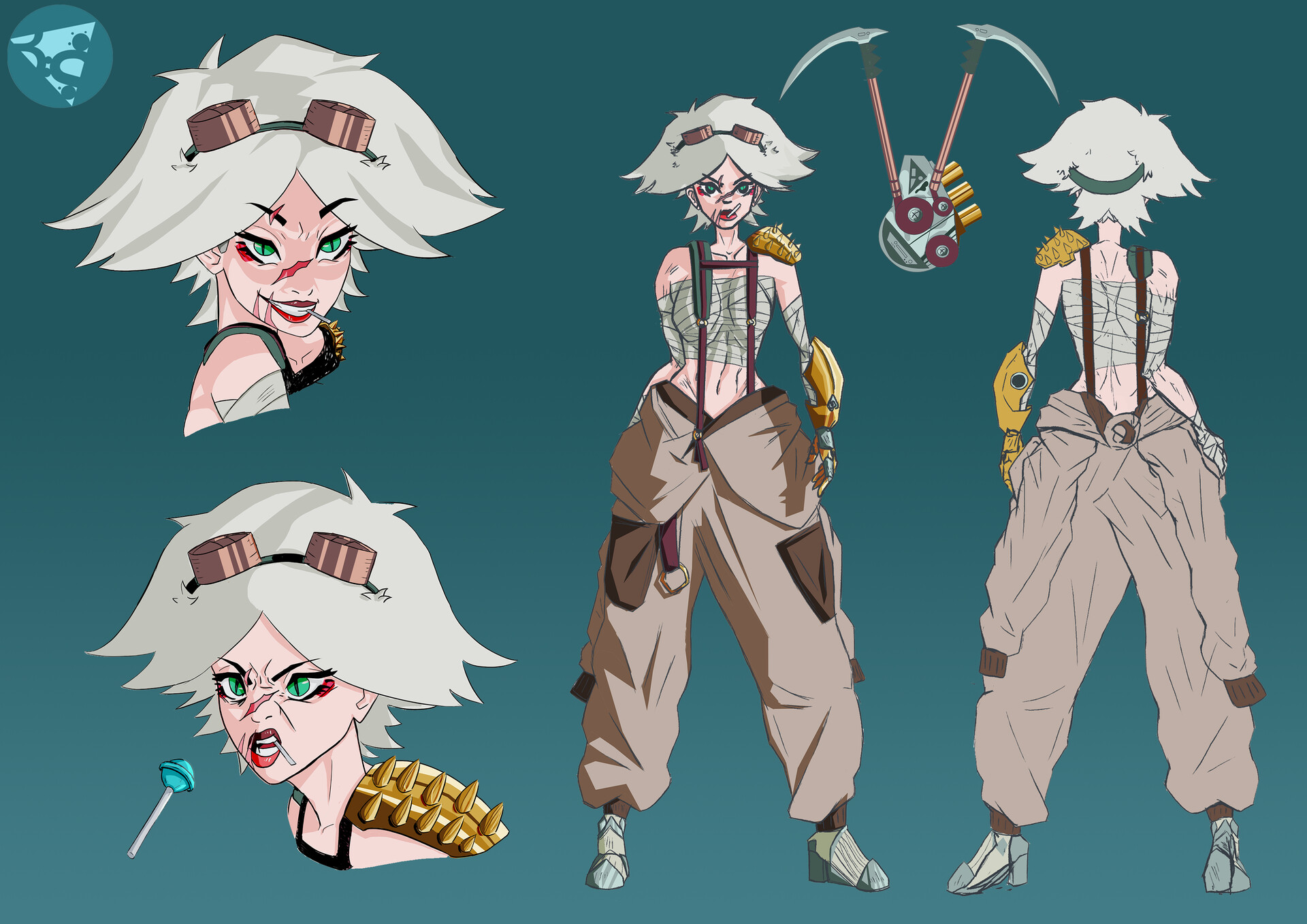 ArtStation - cyber mech