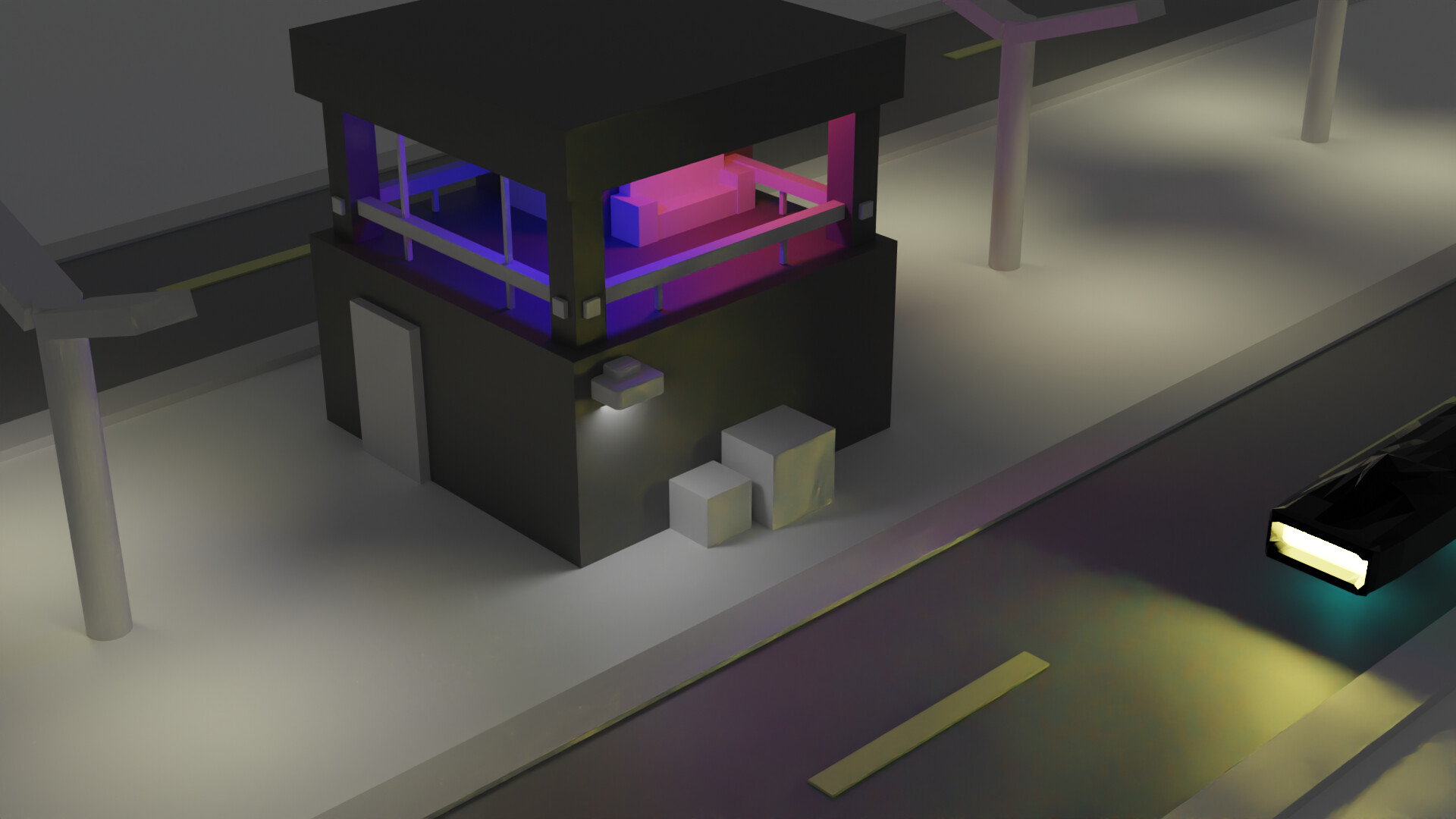 ArtStation - A Lil' Street