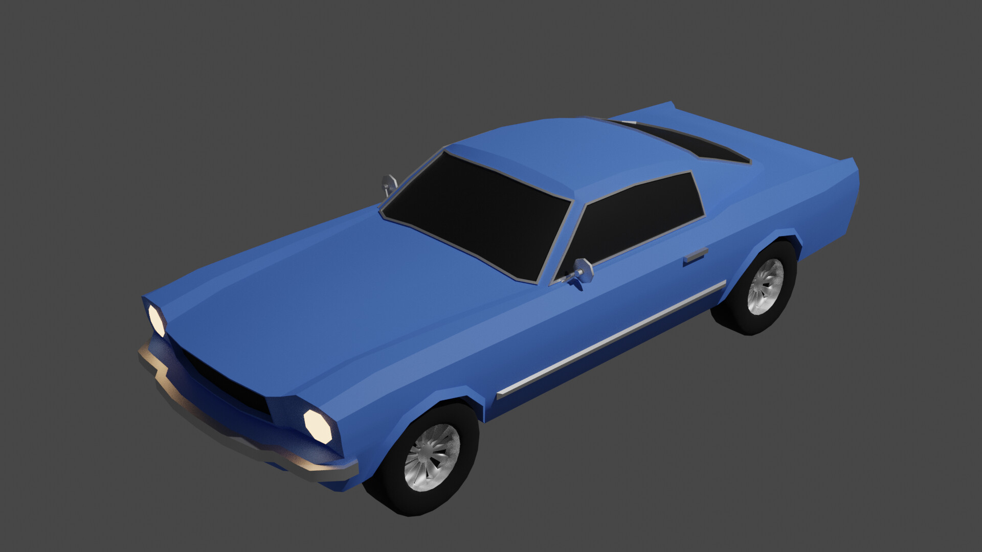 ArtStation - Mustang Model