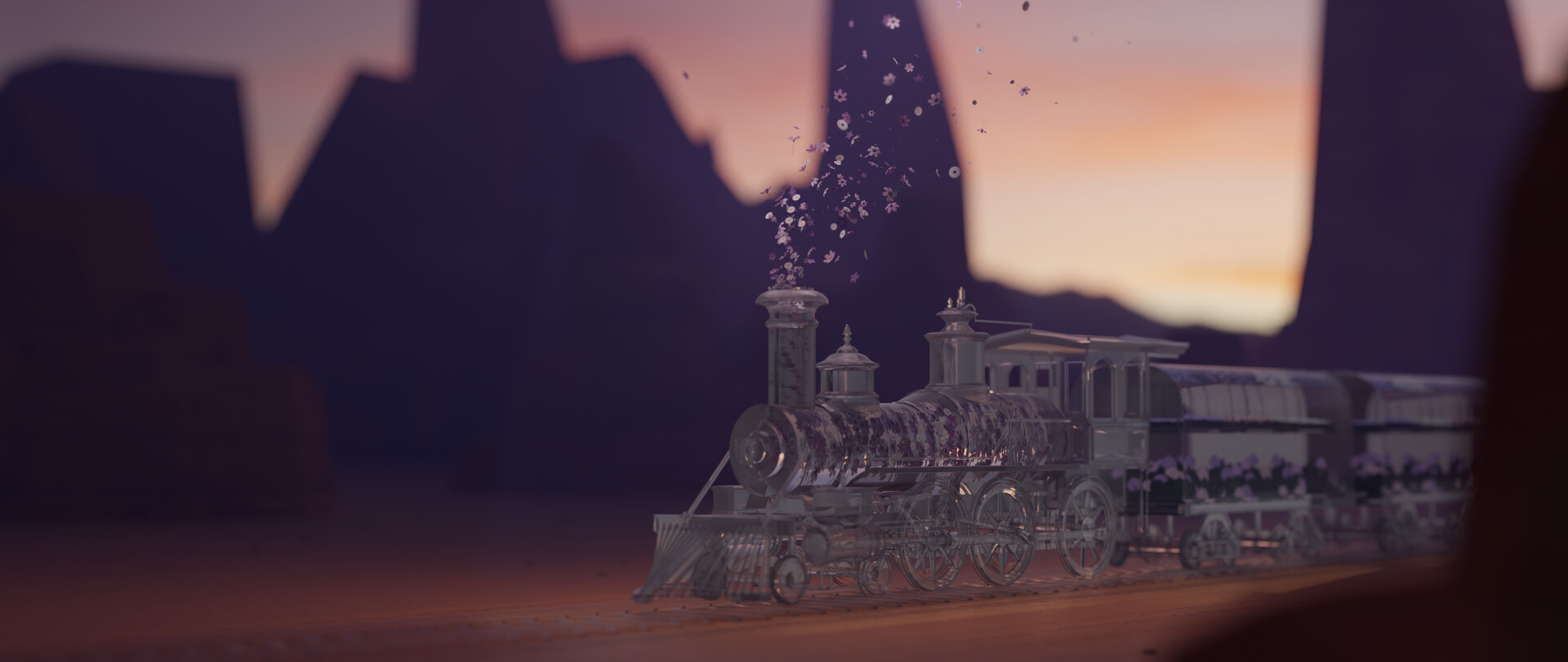 ArtStation - Glass Train