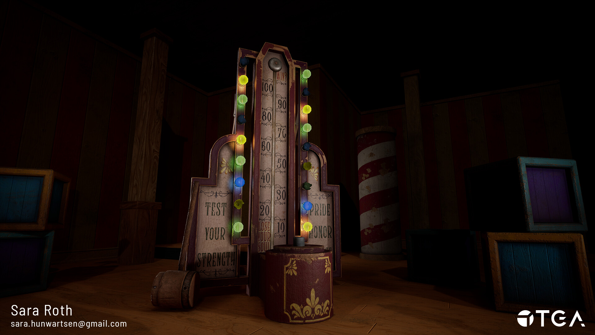 ArtStation - The high striker