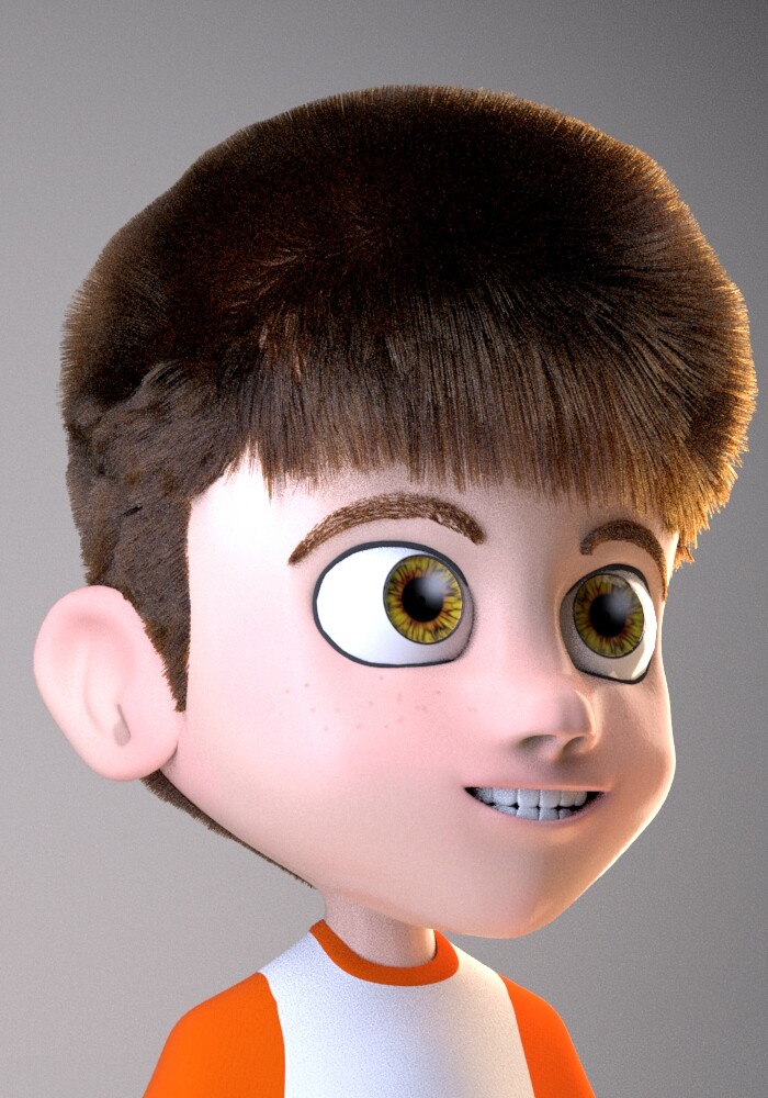 ArtStation - Cartoon boy