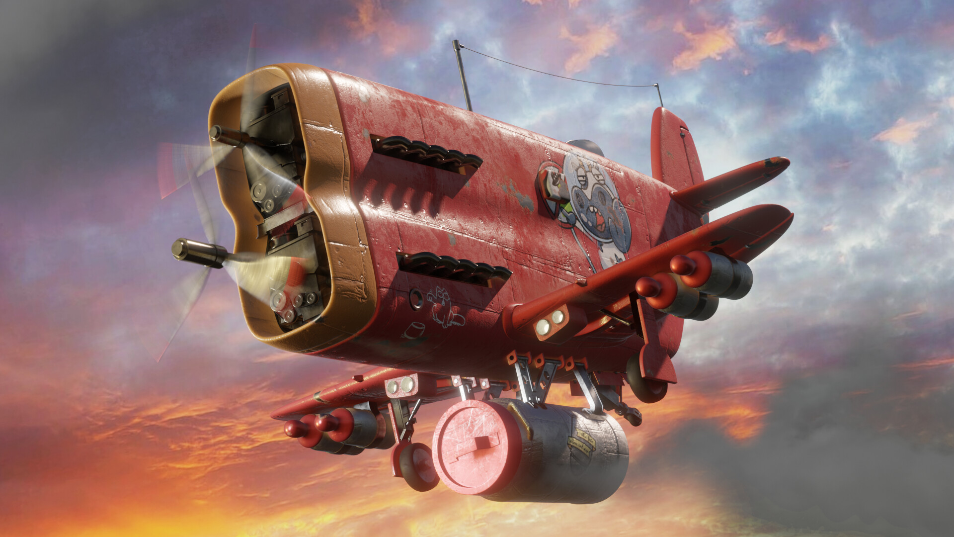 ArtStation - Airplane