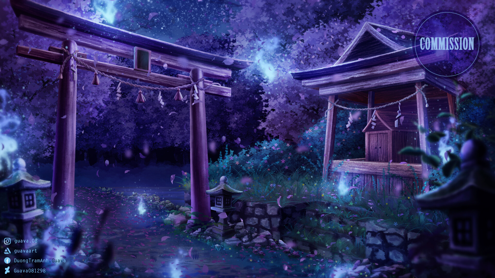 ArtStation - Shrine (commission)