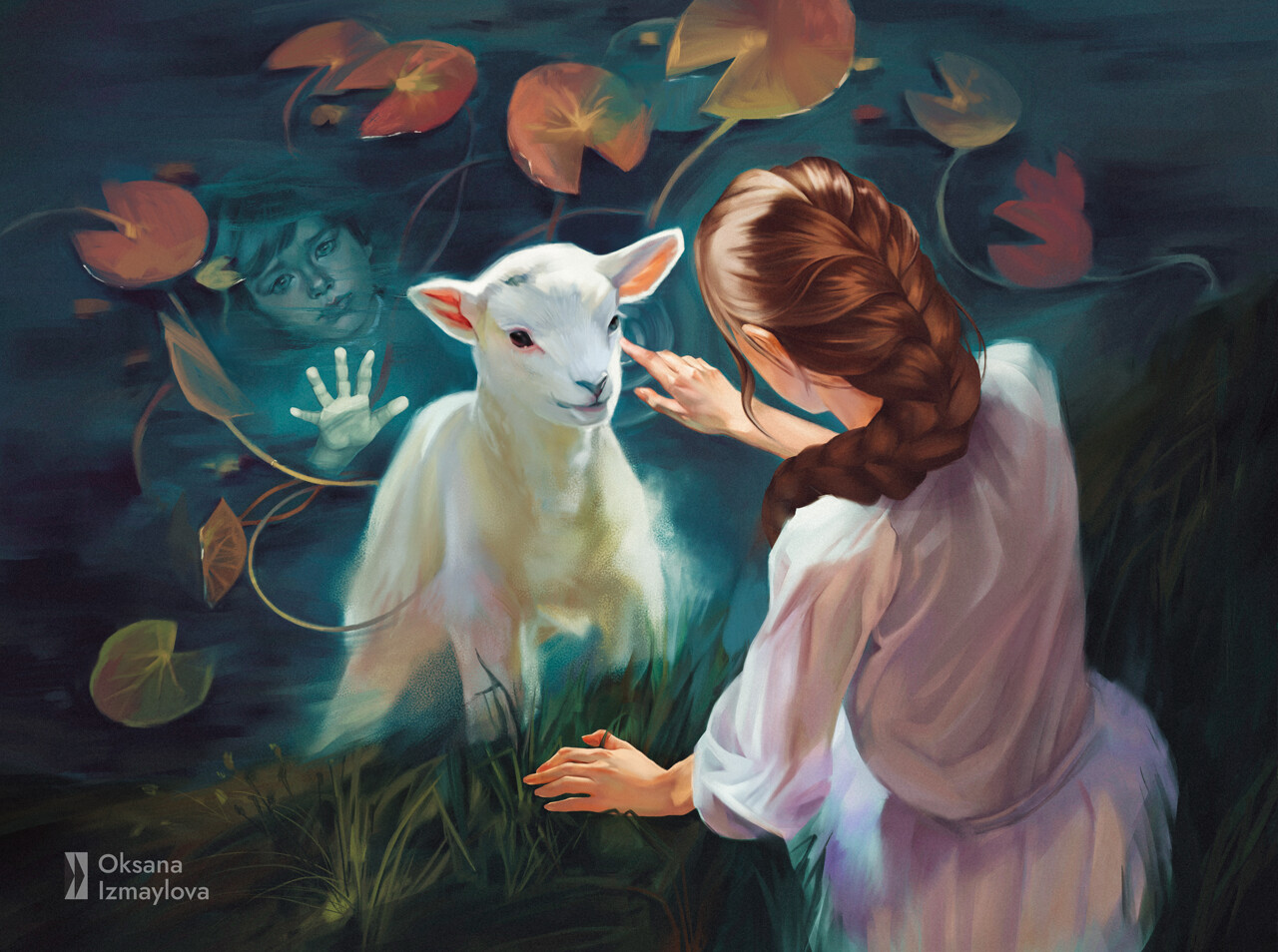 ArtStation - Sister Alyonushka and Brother Ivanushka