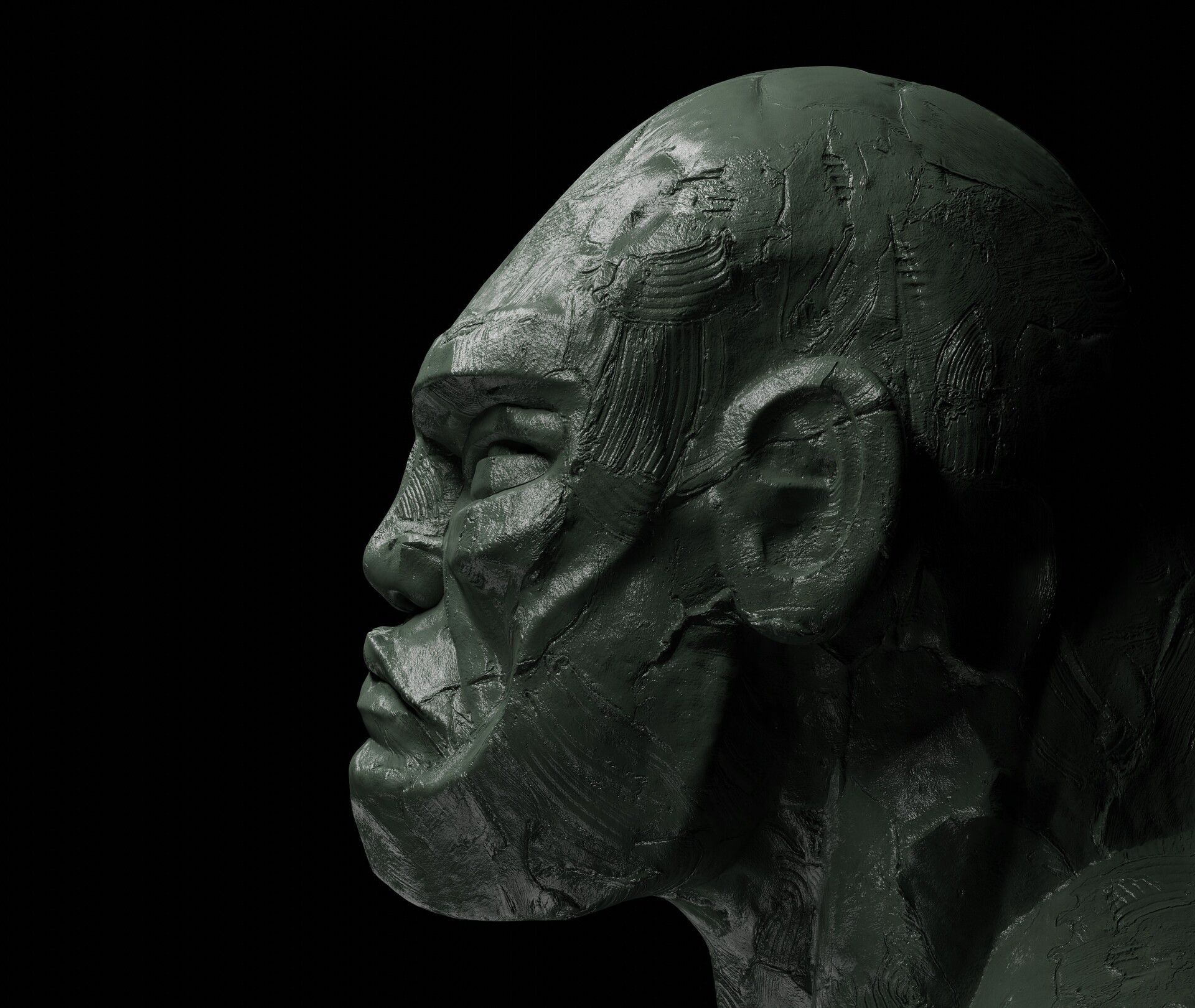 ArtStation - Clay golem