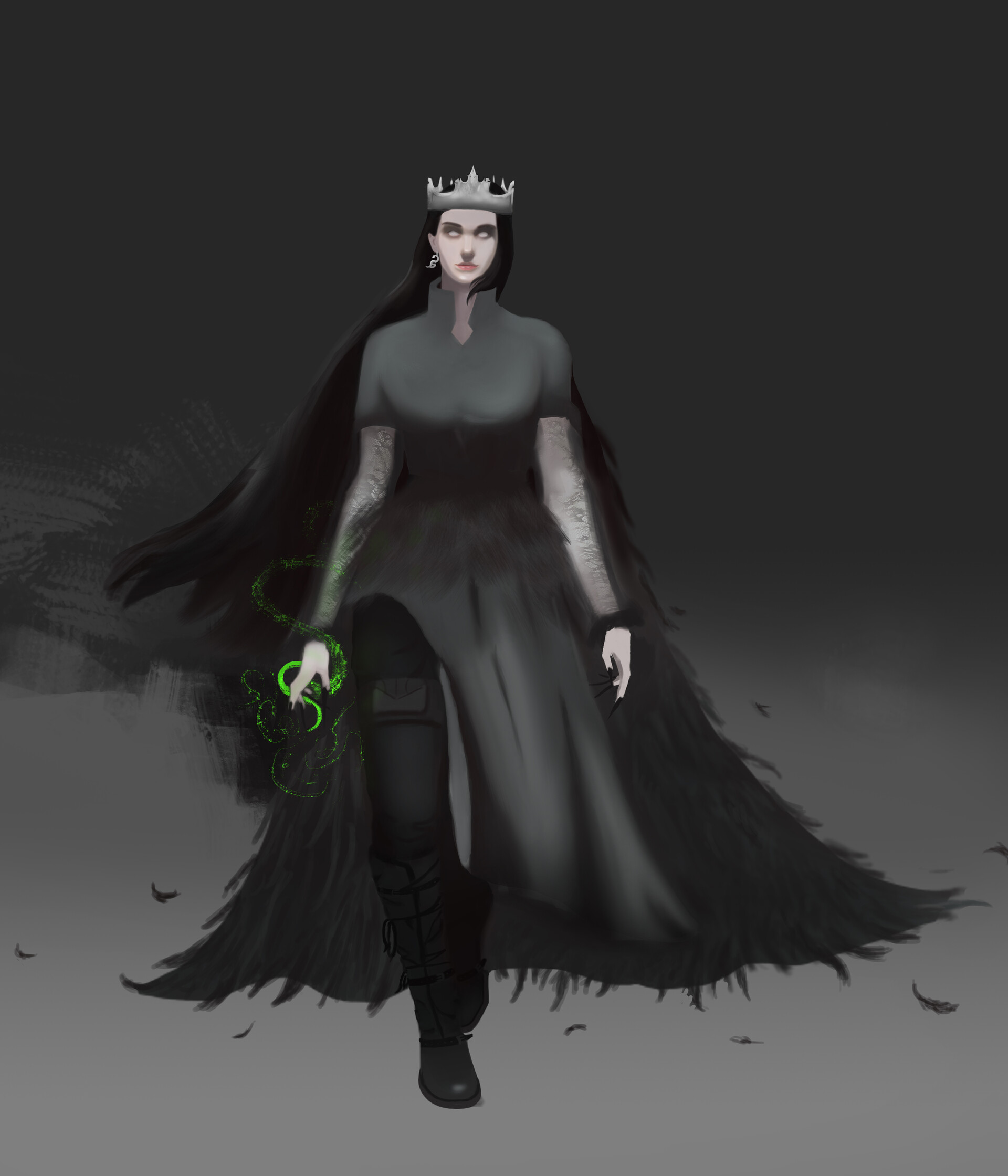 ArtStation - witch queen concept