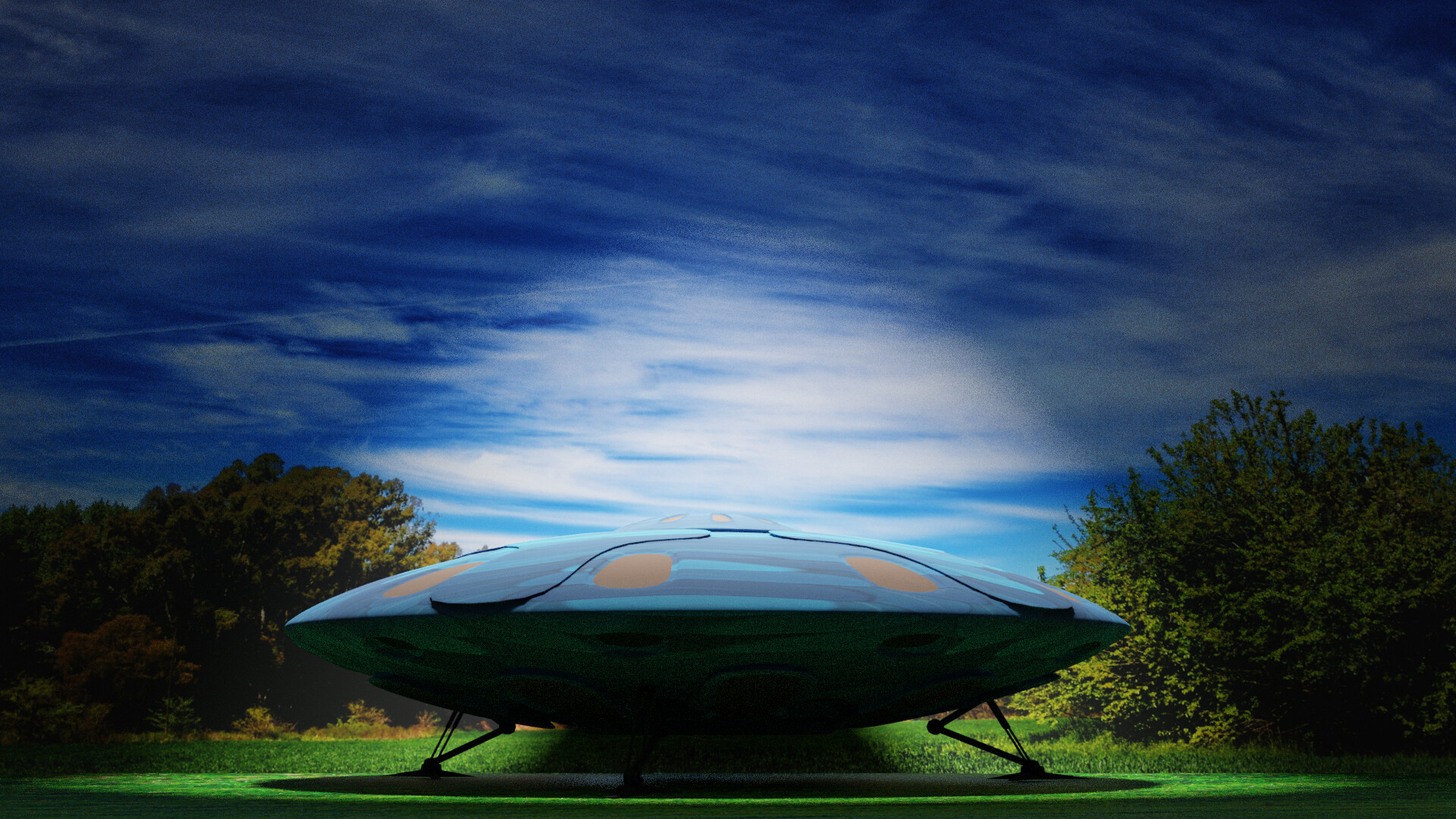 ArtStation - Flying Disk