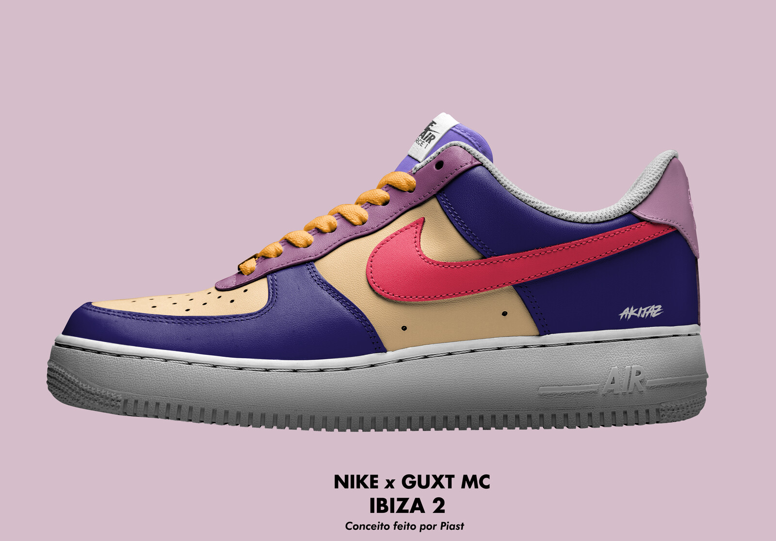 Pedro Priester - Concept Art Design; Air Force 1 Collabs