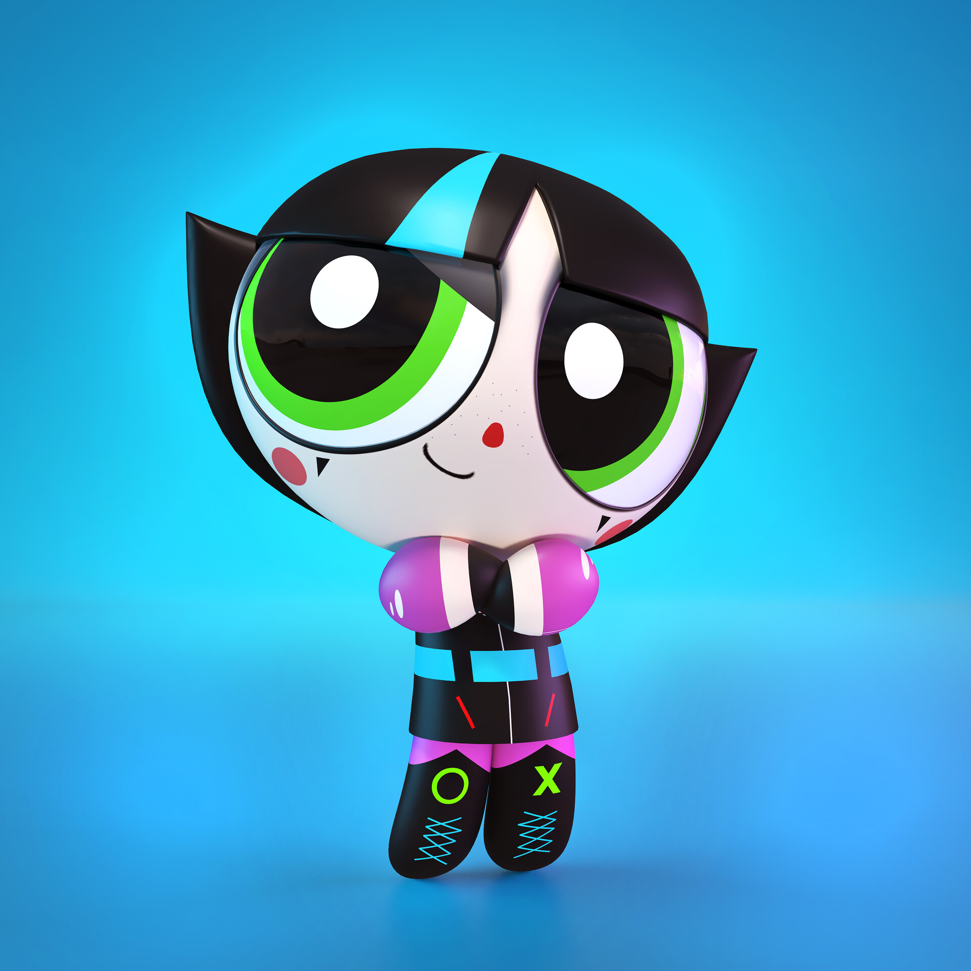 ArtStation - Punch"Buttercup"Line