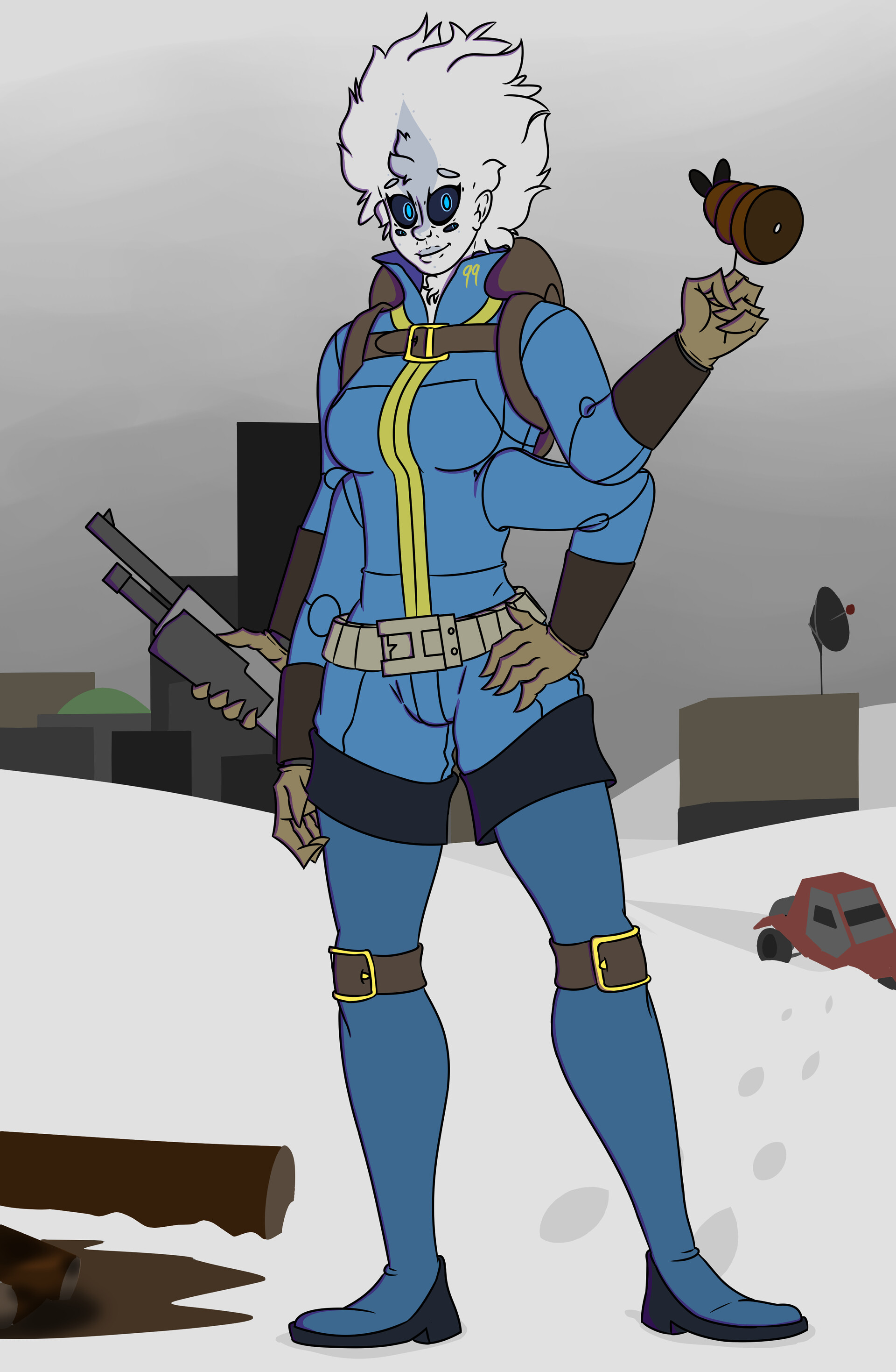 ArtStation - Humanoid Skitters