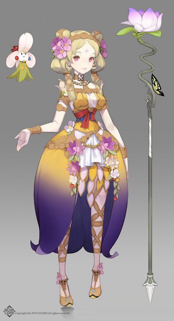 ArtStation - spring girl