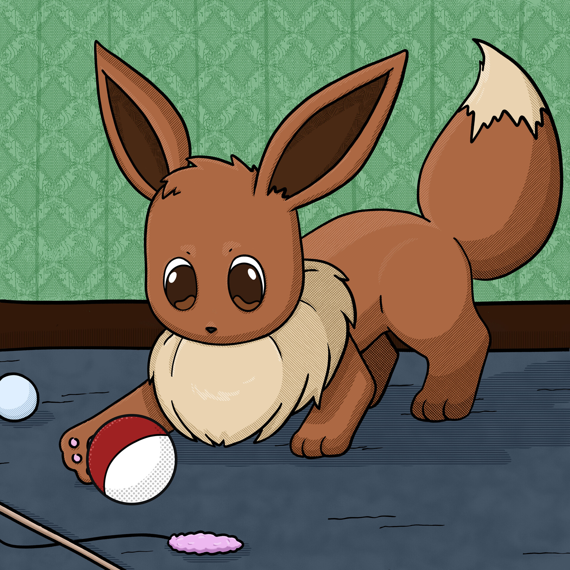 Eevee Animated illustration by Eon Roberts — ProUser.Me