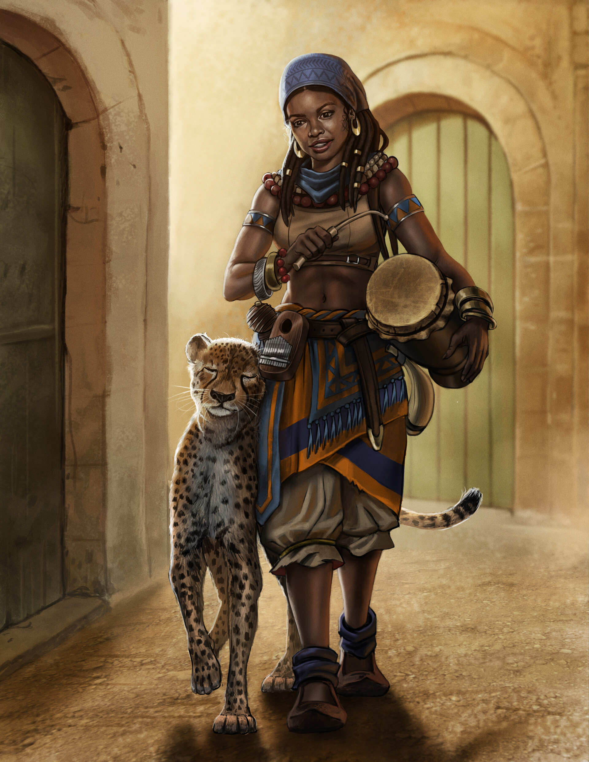 ArtStation - Character concept - Bergin’s Book of Beasts – Bard Subclass