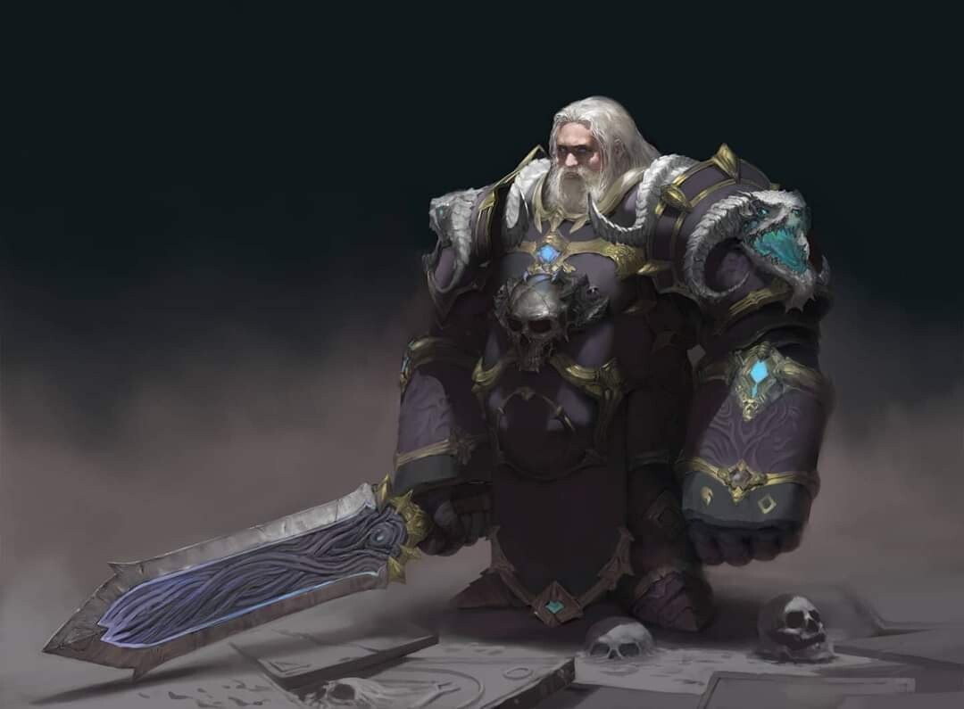ArtStation - Hell's Dwarf Knight